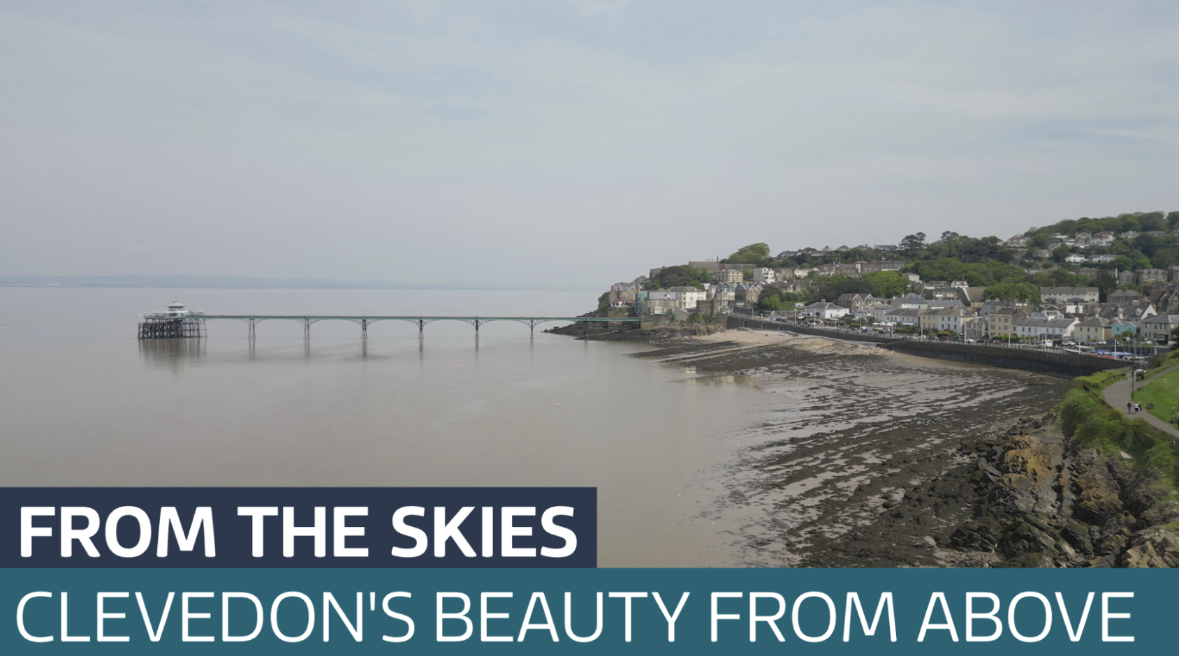 Incredible drone footage shows off seaside town of Clevedon - Latest ...