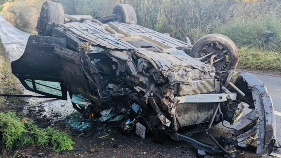 Drink driving arrest after BMW crash on Wiltshire A30 | ITV News West ...