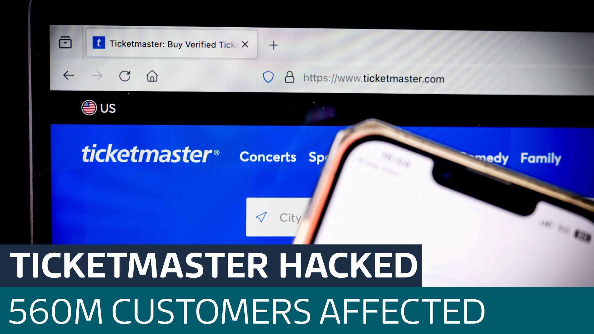 Ticketmaster in trouble as personal details of 560 million customers ...