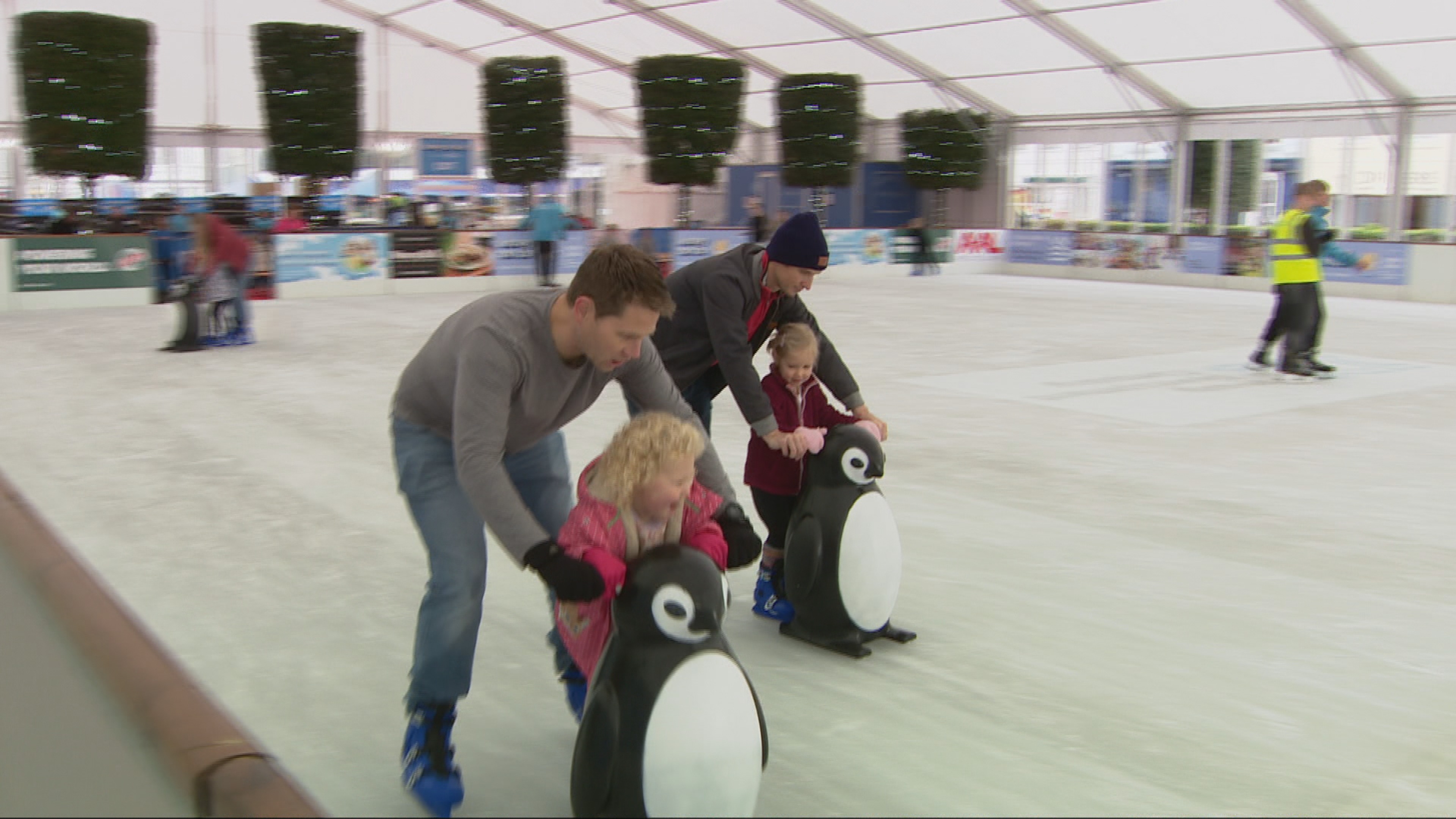 Jersey's ice rink opens after electrical cable damage delay | ITV News ...