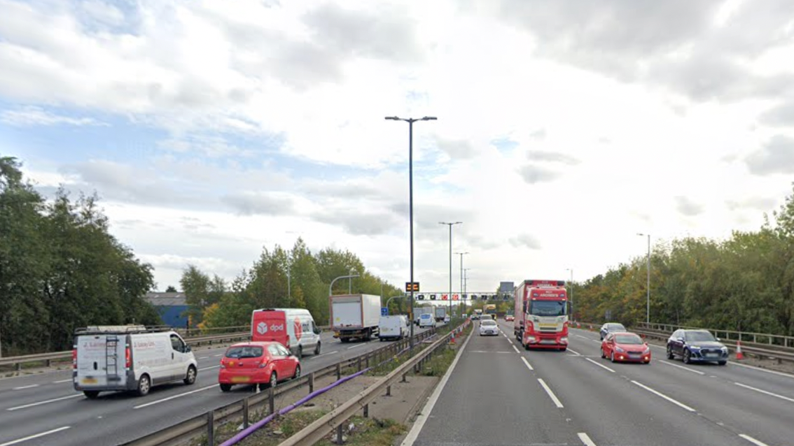 M6 closed at junction 10 near Walsall after crash | ITV News Central