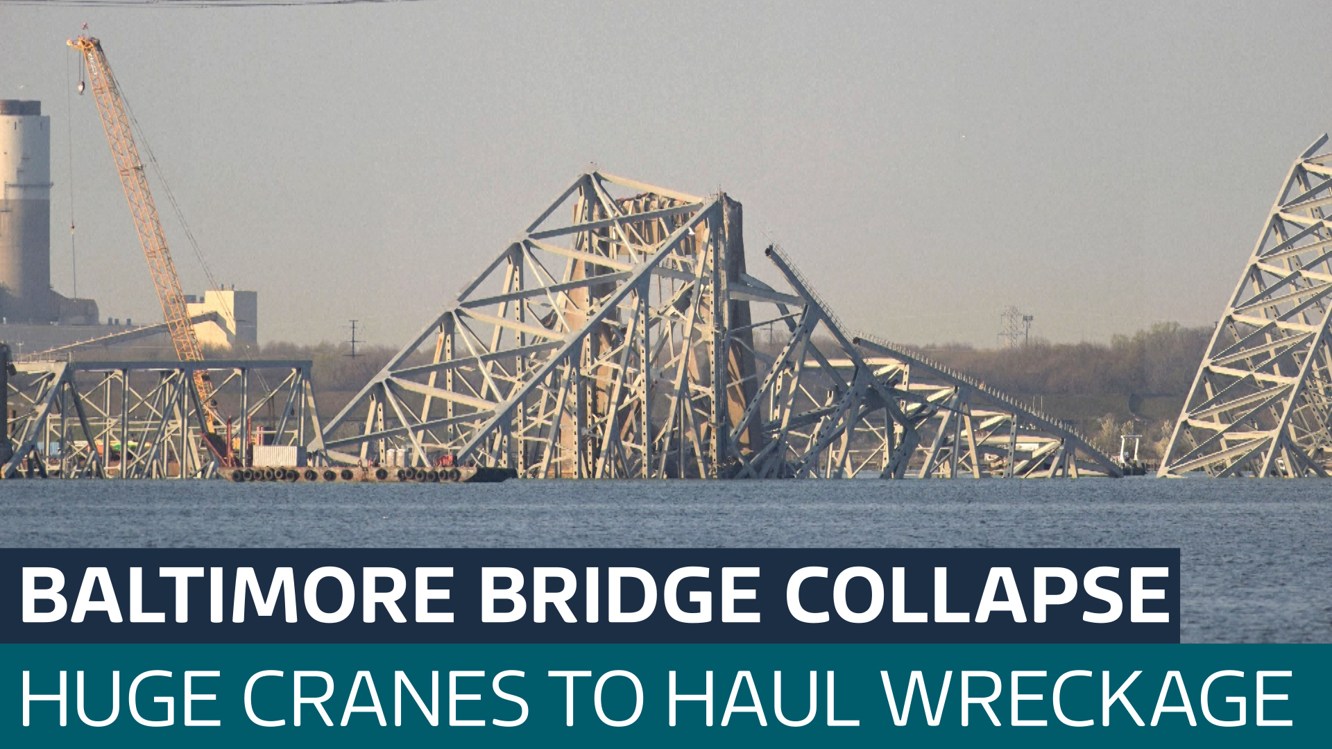 Baltimore: U.S. Navy sends huge crane to remove wreckage after deadly ...