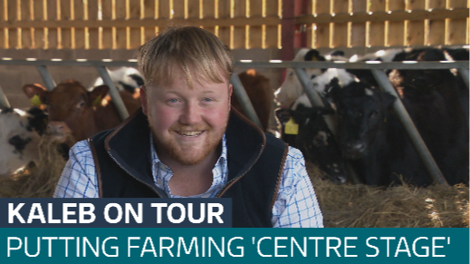 Clarkson's Farm star Kaleb Cooper on tour in places like Portsmouth and ...