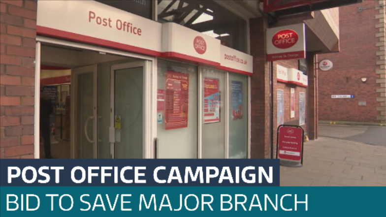 Campaigners fight to save town centre post office - Latest From ITV News