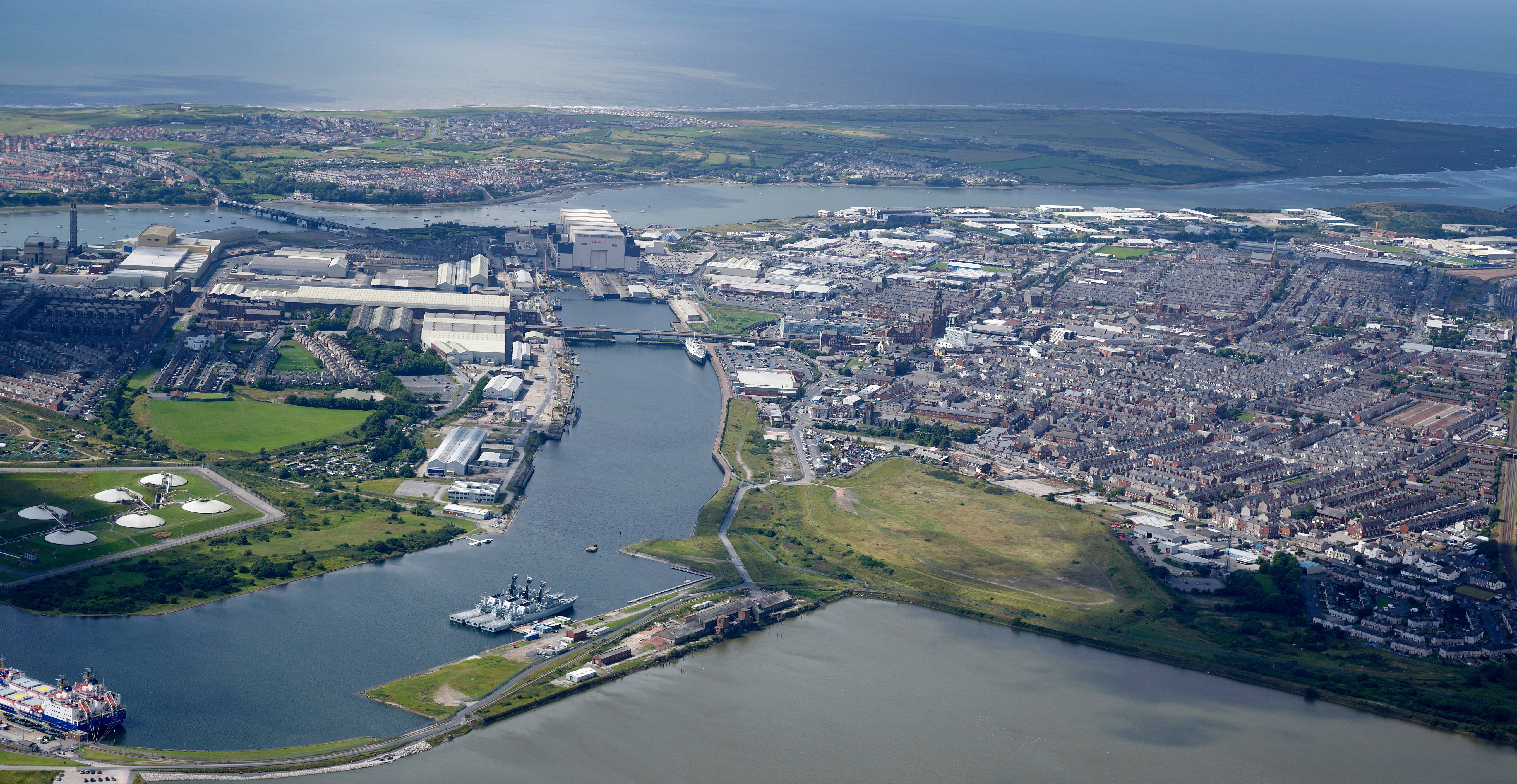 The Port of Barrow to get 'Royal' title on PM's visit | ITV News Granada
