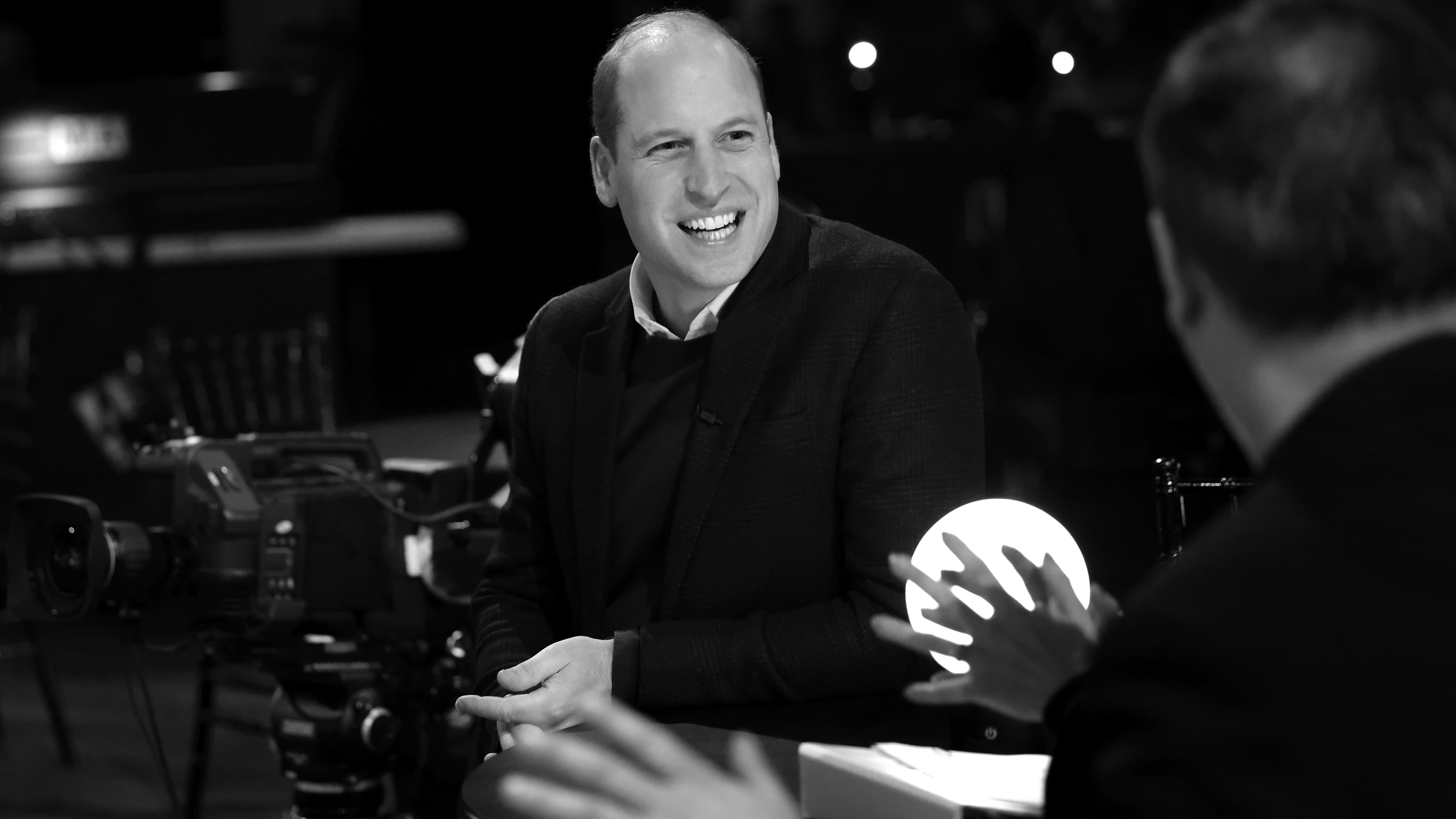 Prince and Princess of Wales pictured rehearsing for Earthshot awards ...