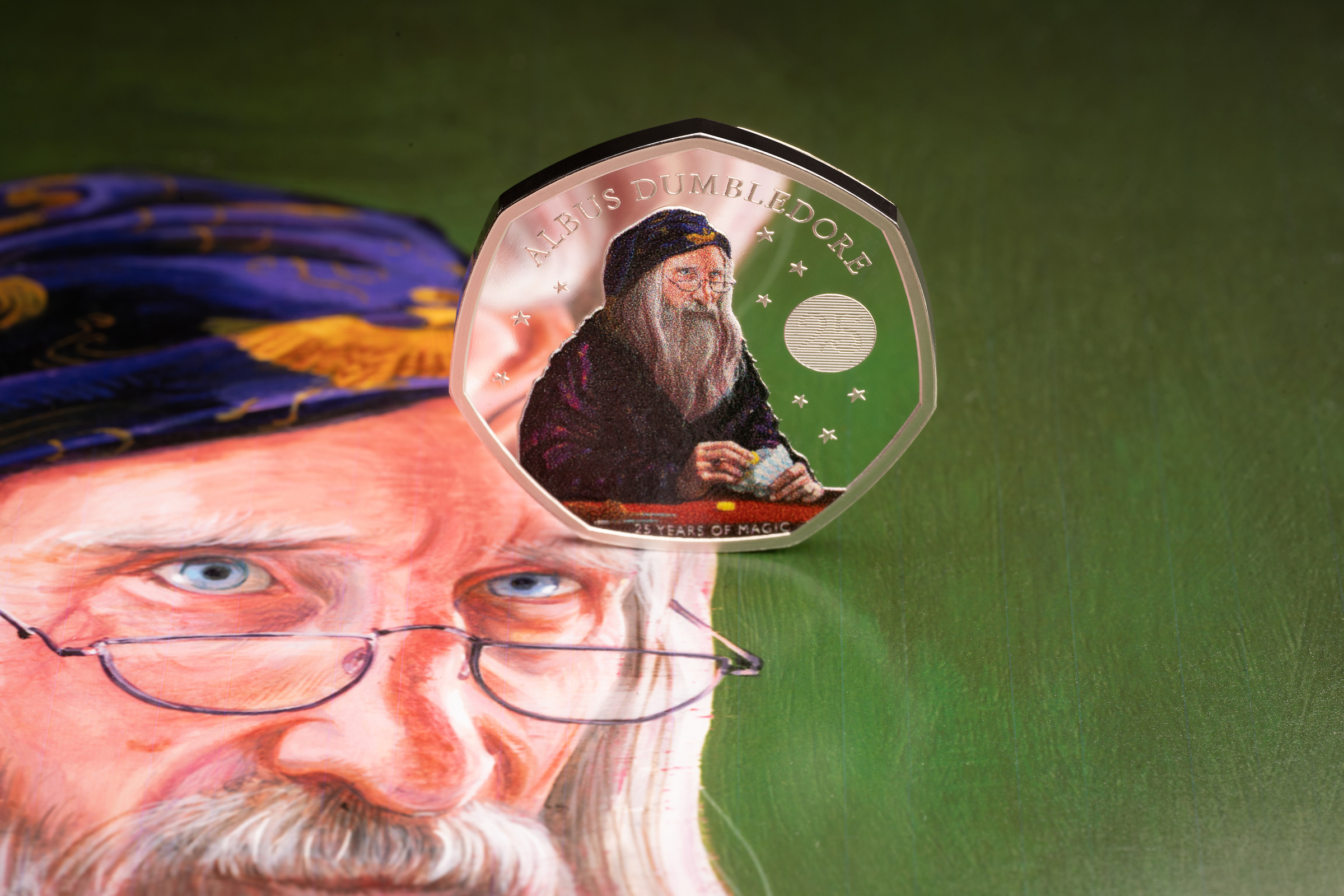 Dumbledore coin launched as part of Royal Mint’s Harry Potter-themed ...