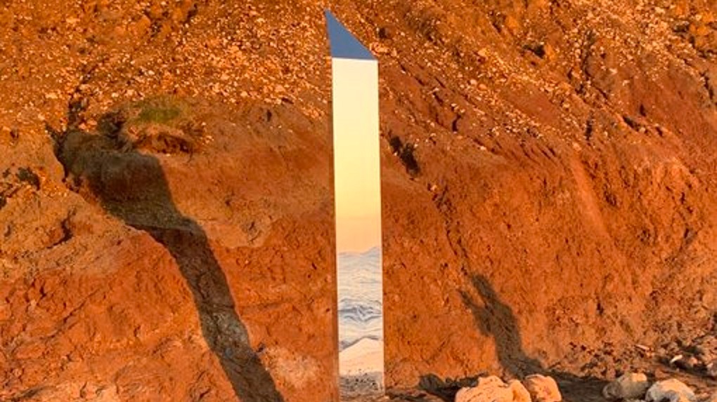 ‘Magical’ monolith appears on Isle of Wight beach as mystery continues ...