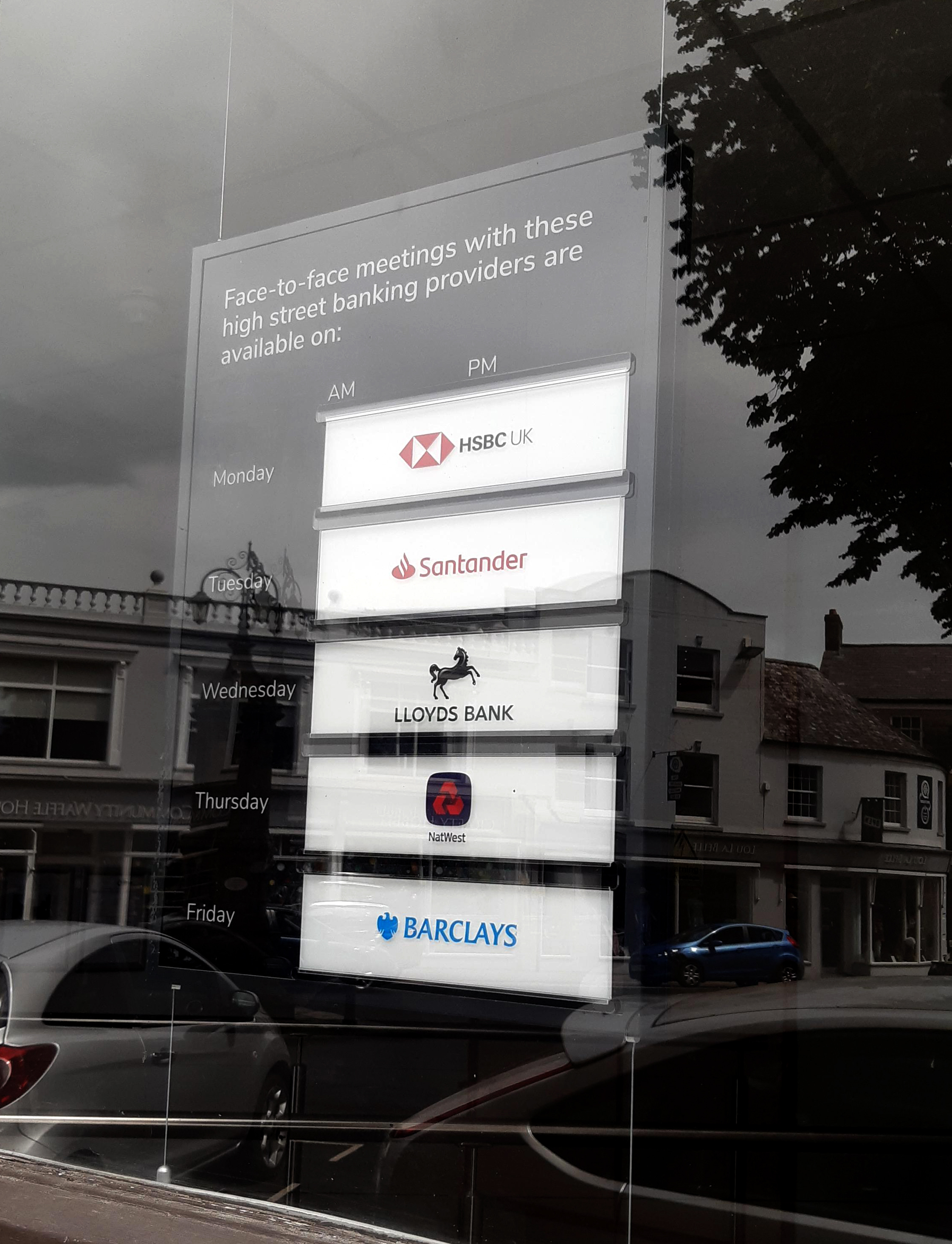 Locations for new banking hubs in England, Scotland and Wales revealed ...