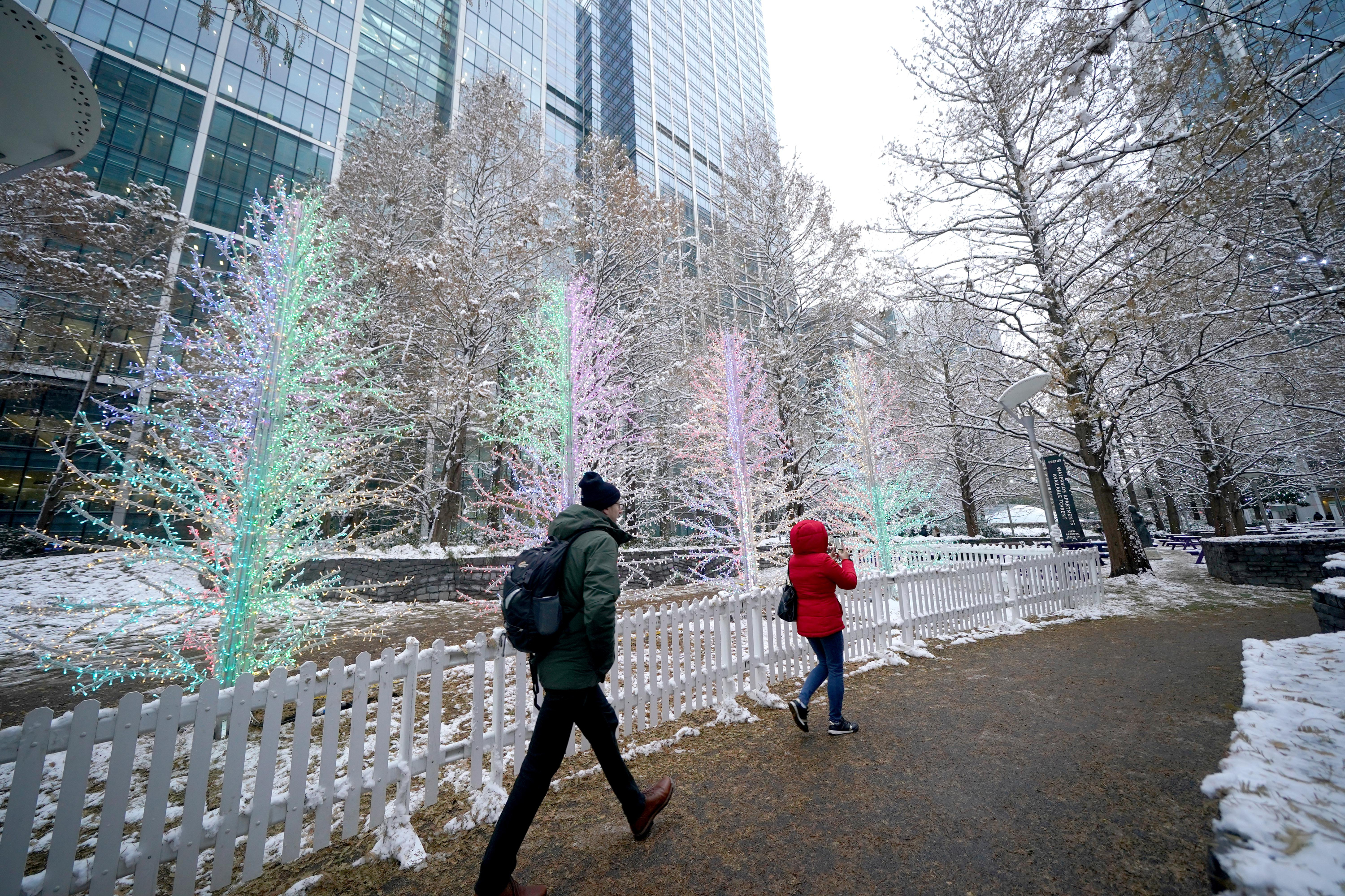 Weather: UK sees coldest night of the year as temperatures plunge to ...