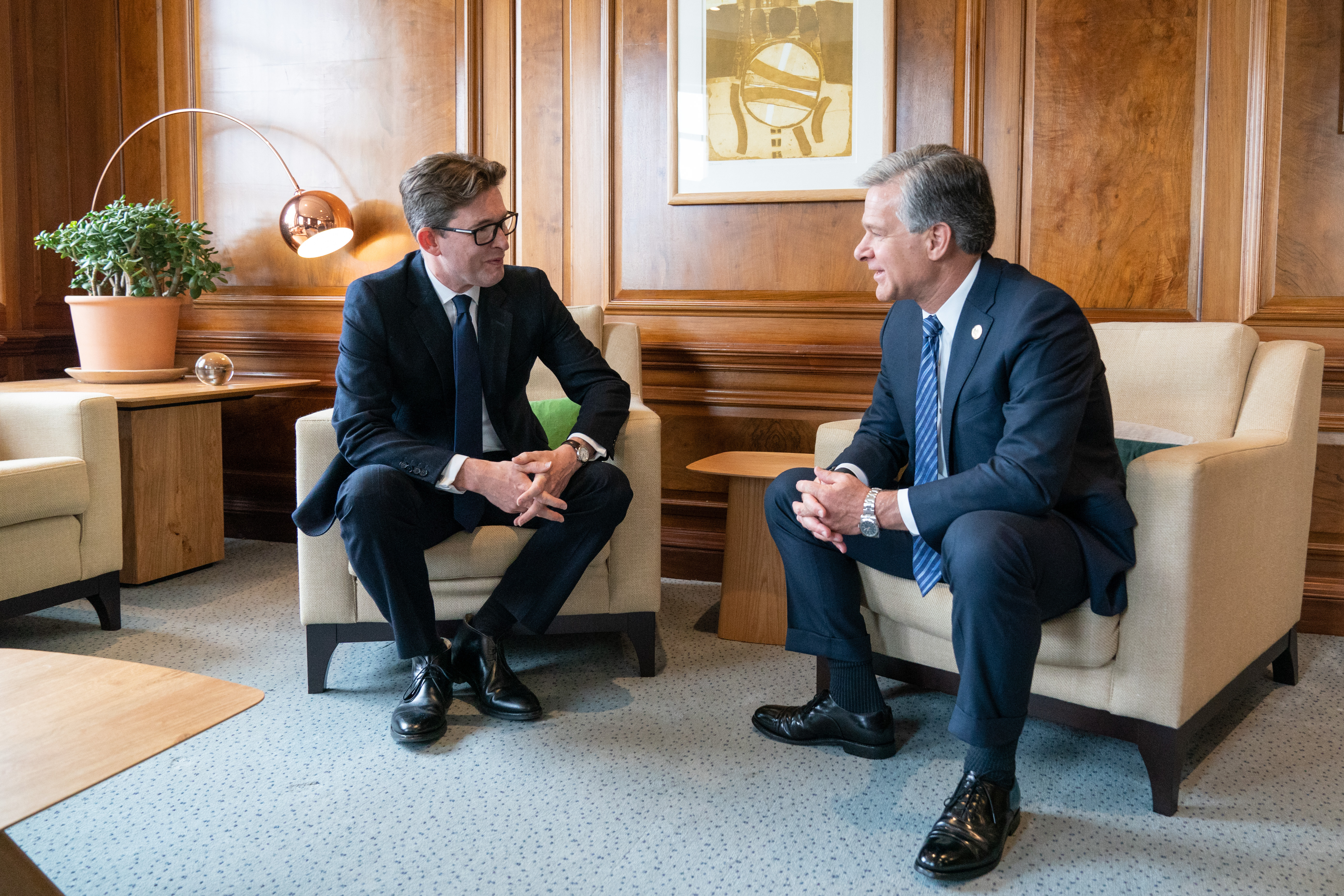 Every terror attack is sickening, says MI5 head at FBI director’s ...