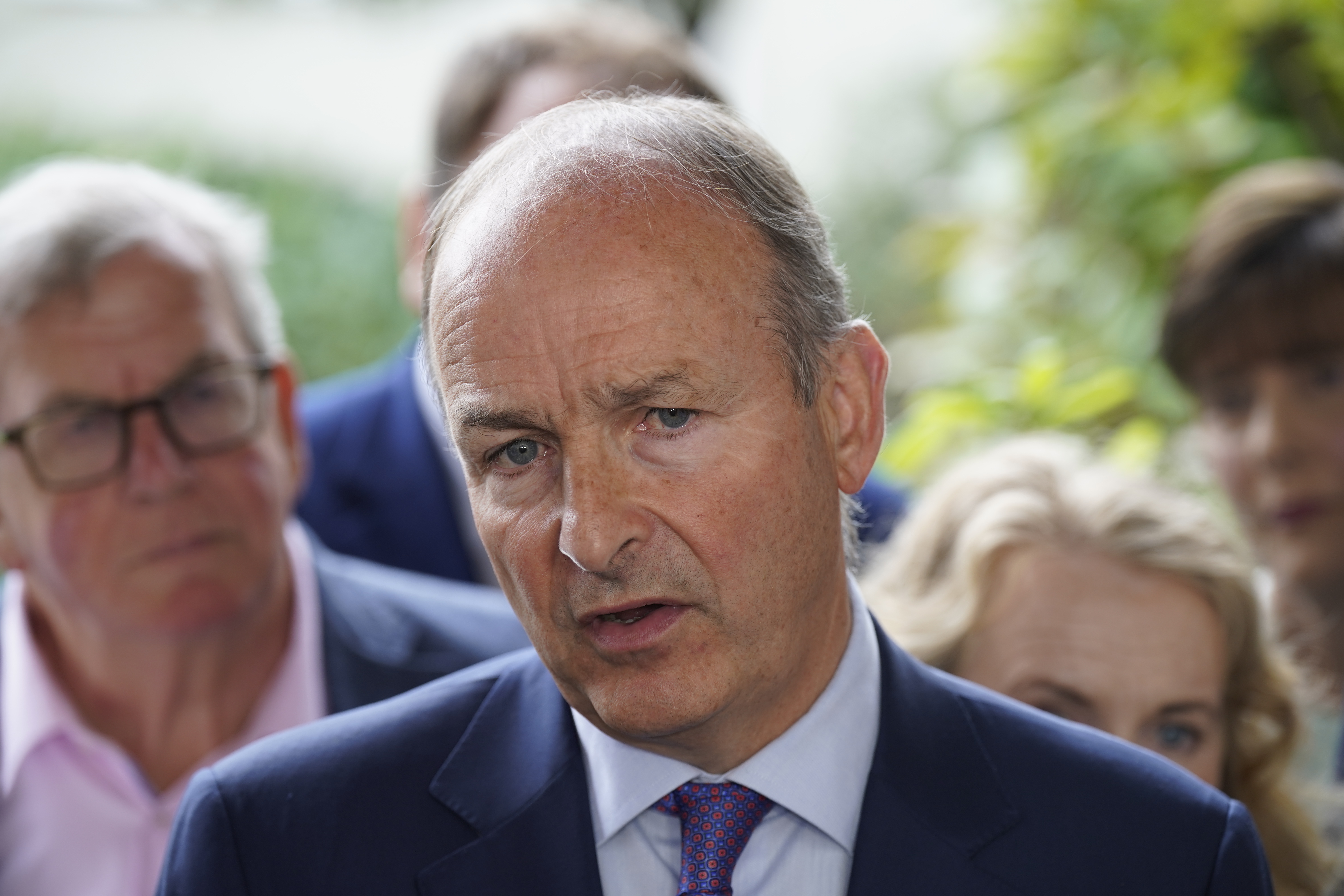 Irish Foreign Affairs Minister Micheál Martin condemns Hamas attack on ...