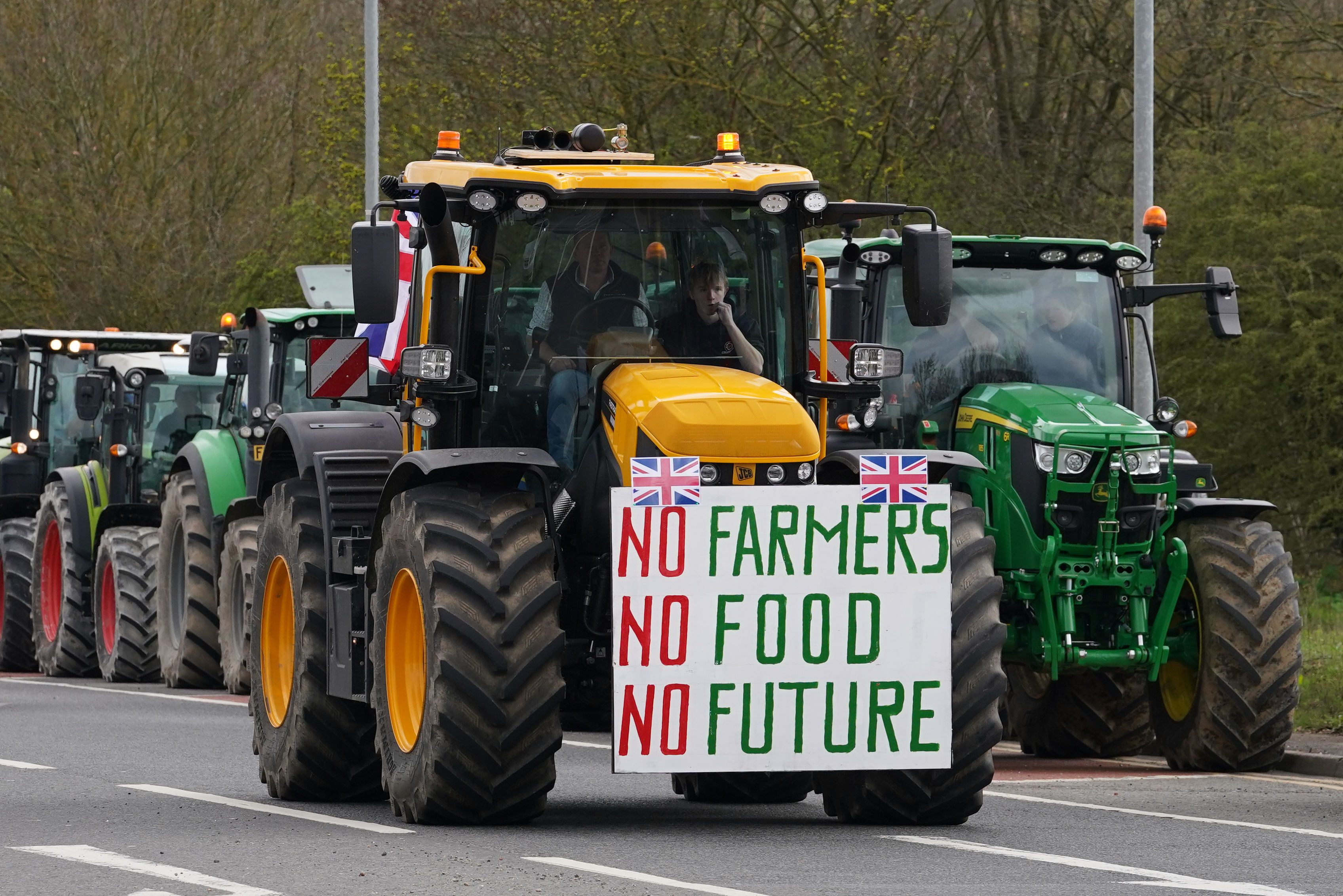 Farmers to stage Westminster tractor protest over ‘threat to food ...