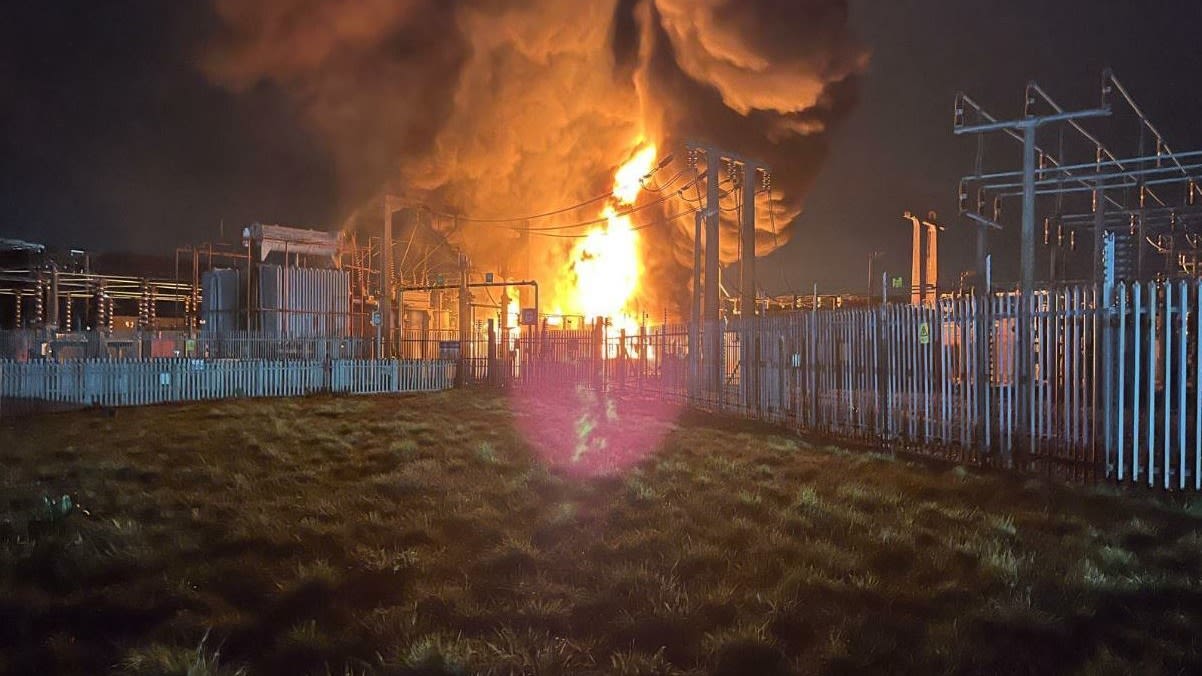 electrical substation fires