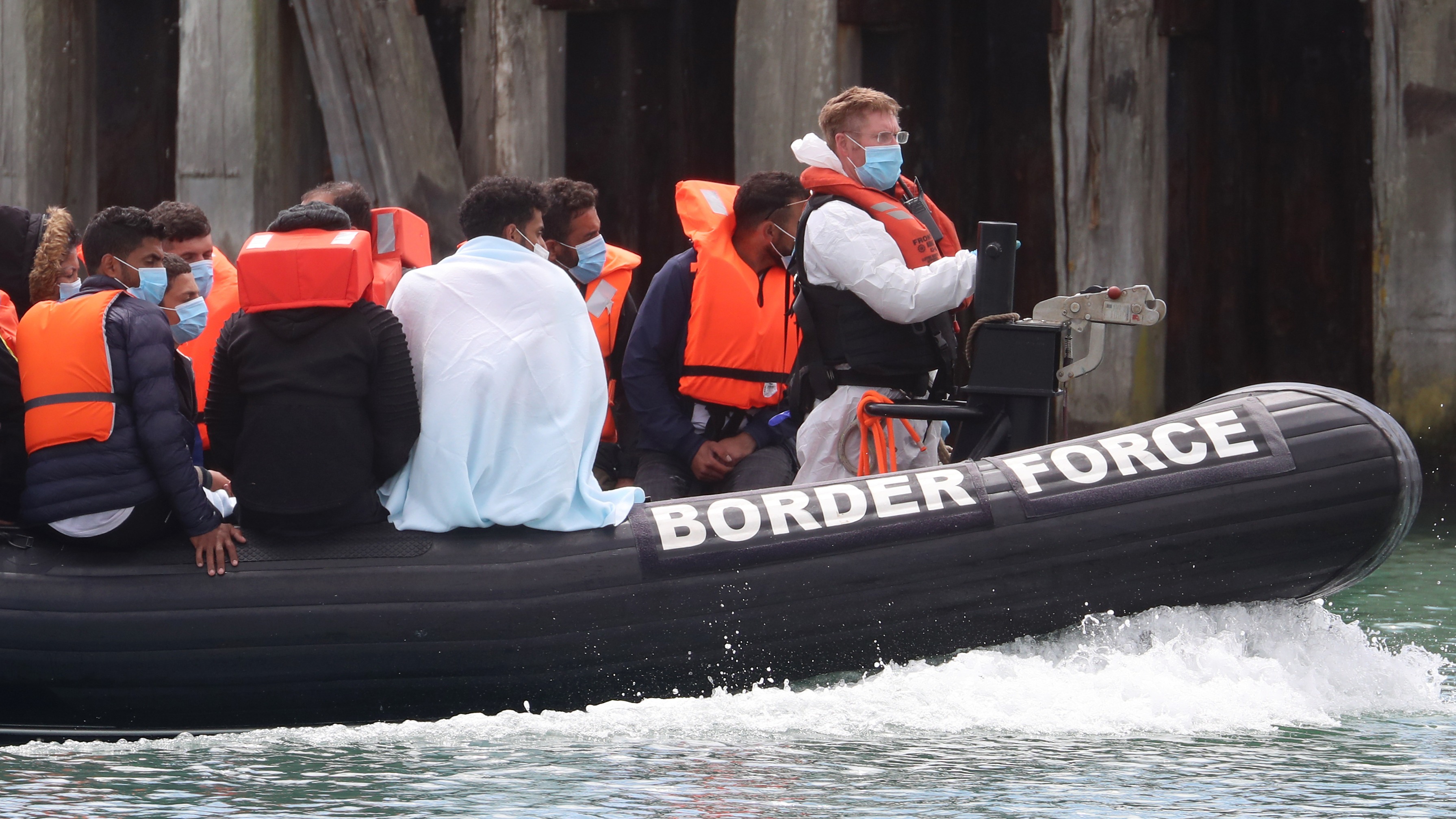 Migrants must be 'returned to France' says Patel after record set for ...