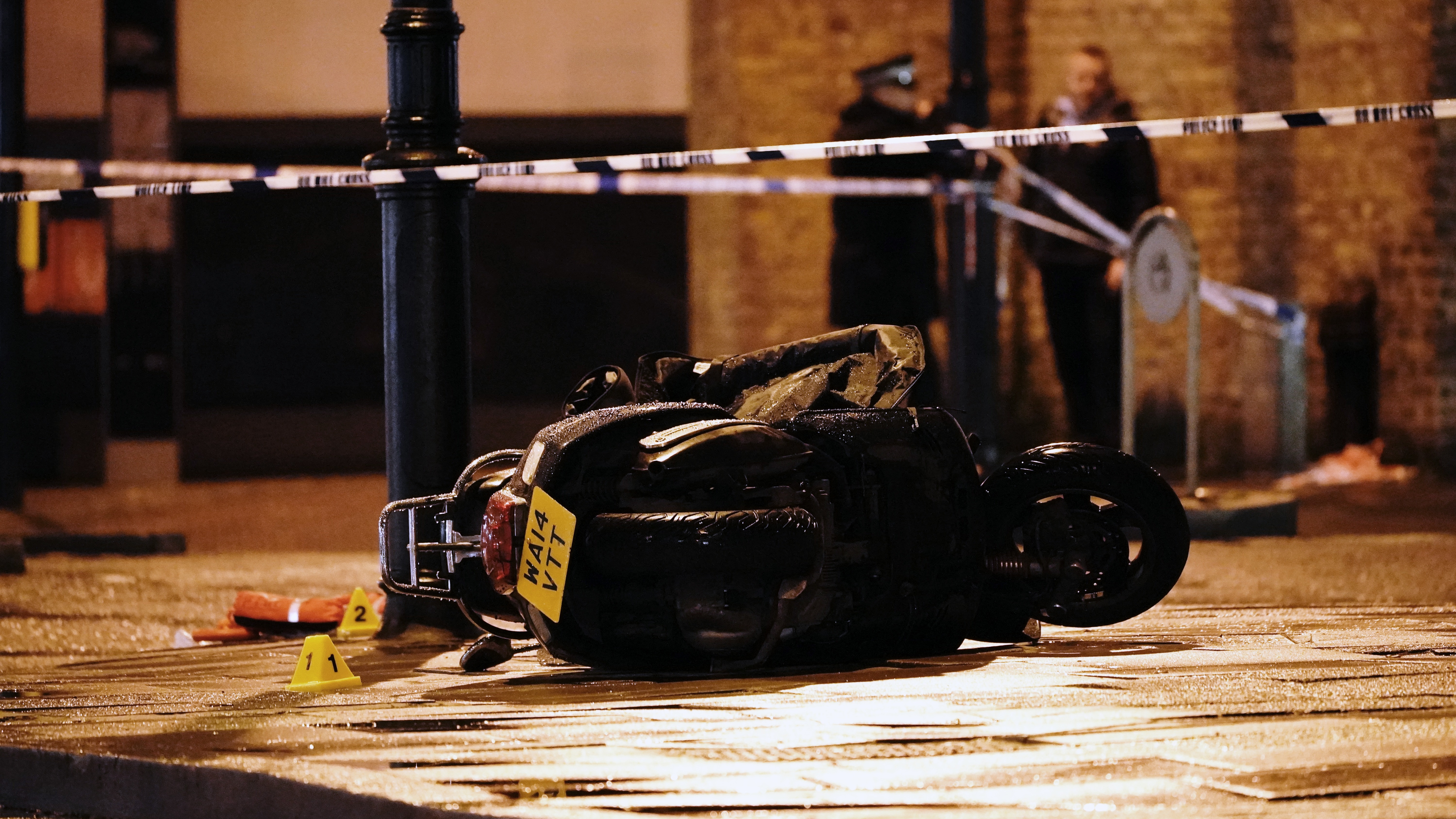 Women shot after suspect dropped shotgun and man injured by moped ...