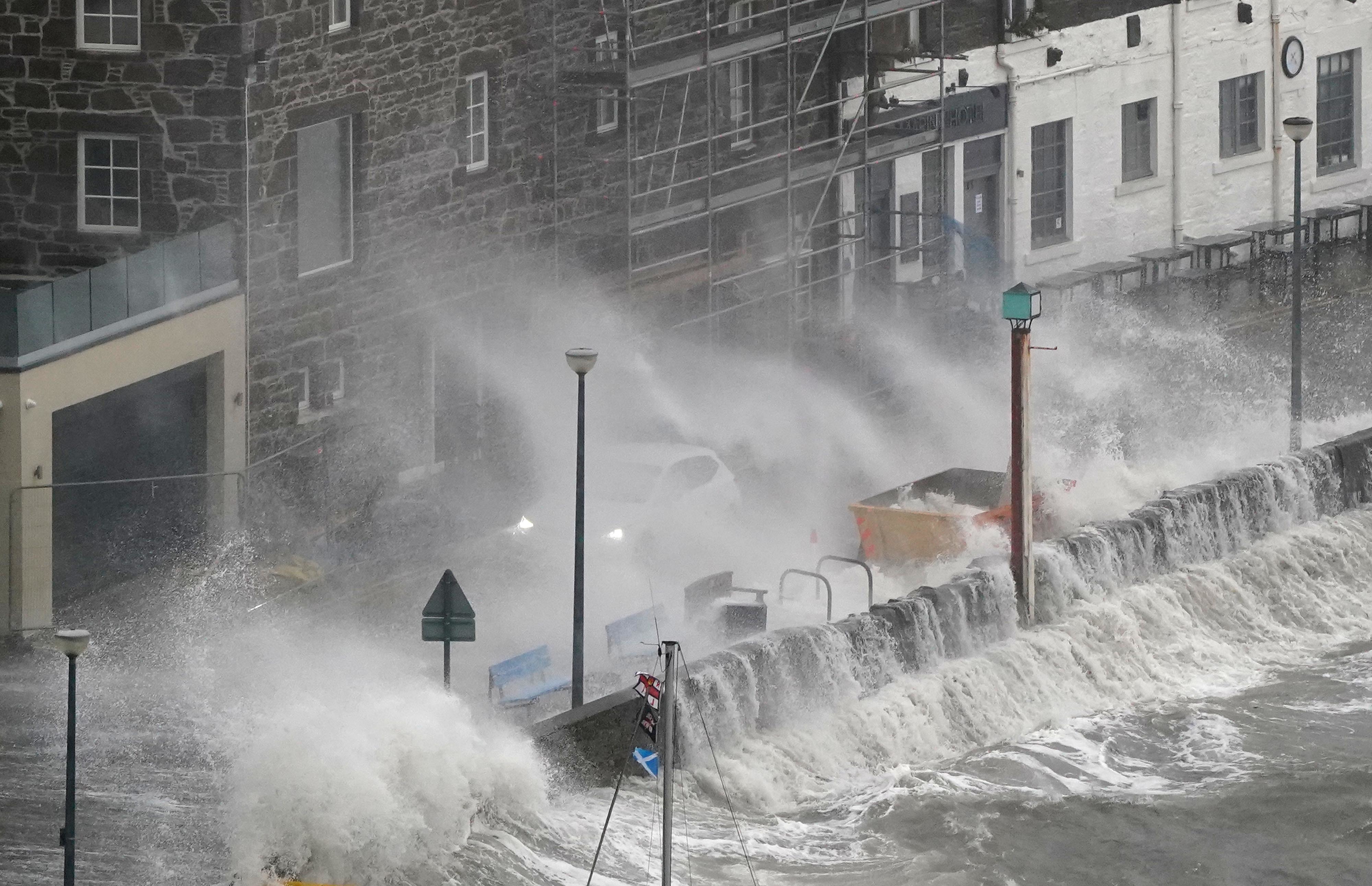 Storm Ashley: Danger to life ‘likely’ as 80mph winds and heavy rain ...