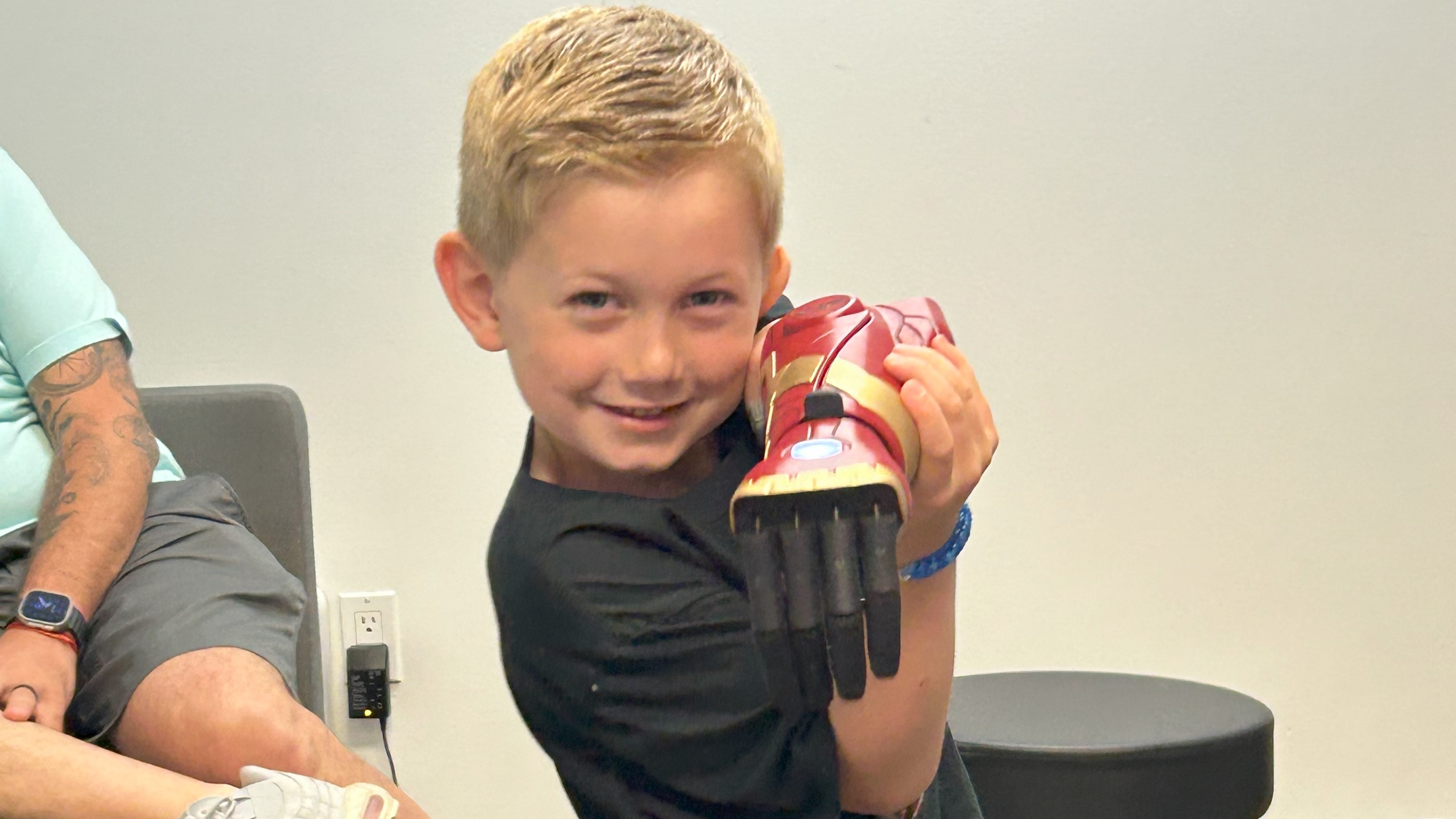 Boy 'feels like a superhero' as he becomes youngest to get bionic Iron ...