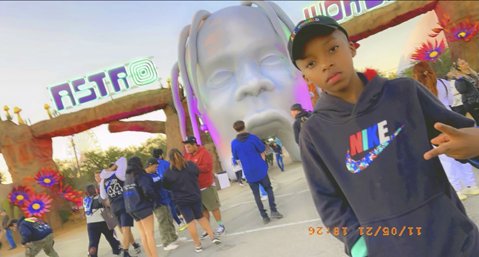 Nine-year-old boy is latest victim of Astroworld festival crowd crush ...