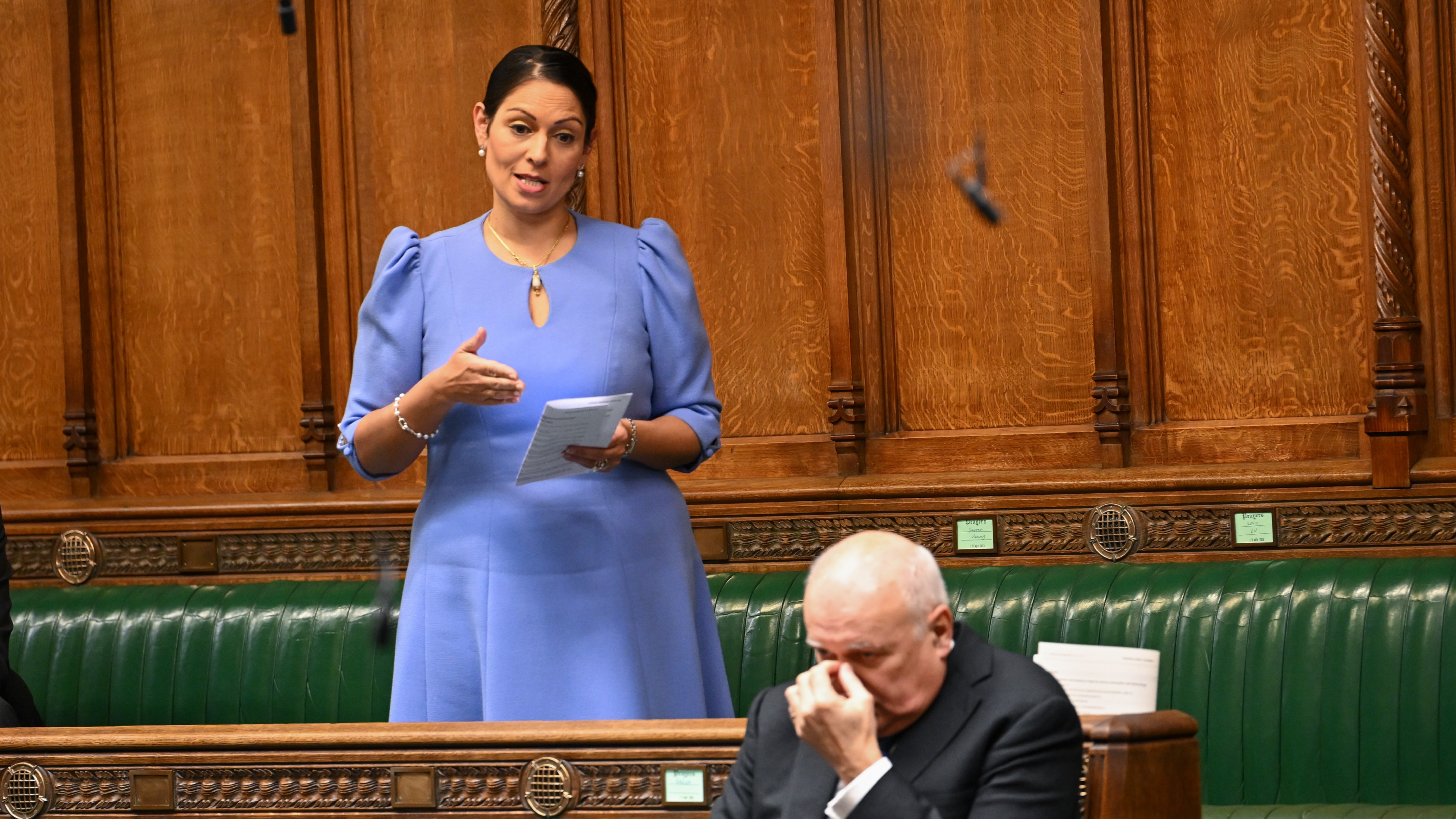 Priti Patel: ‘Vocal minority’ celebrating Supreme Court’s Rwanda ruling ...