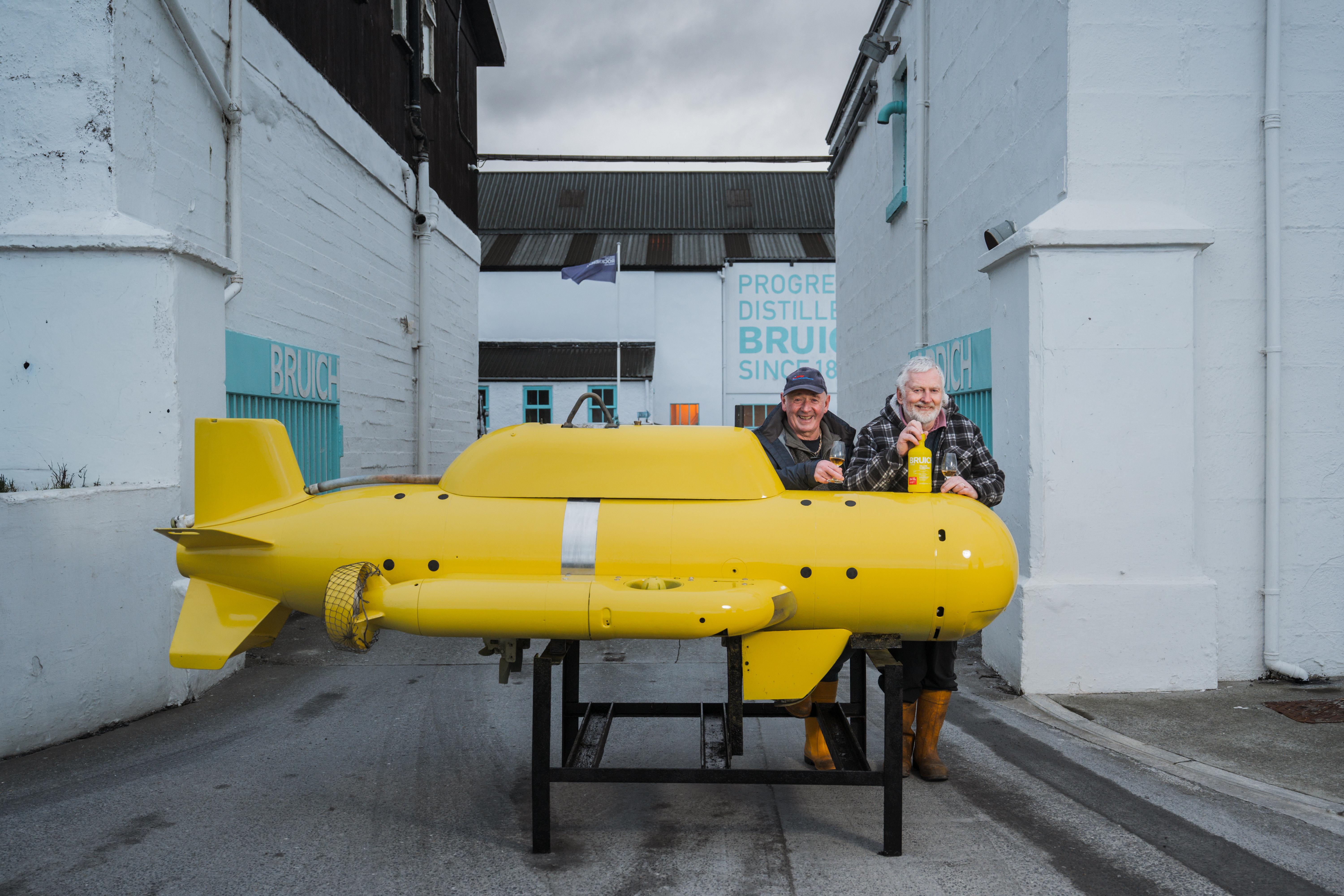 Fishermen recall mystery of ‘yellow submarine’ hauled ashore on Islay ...