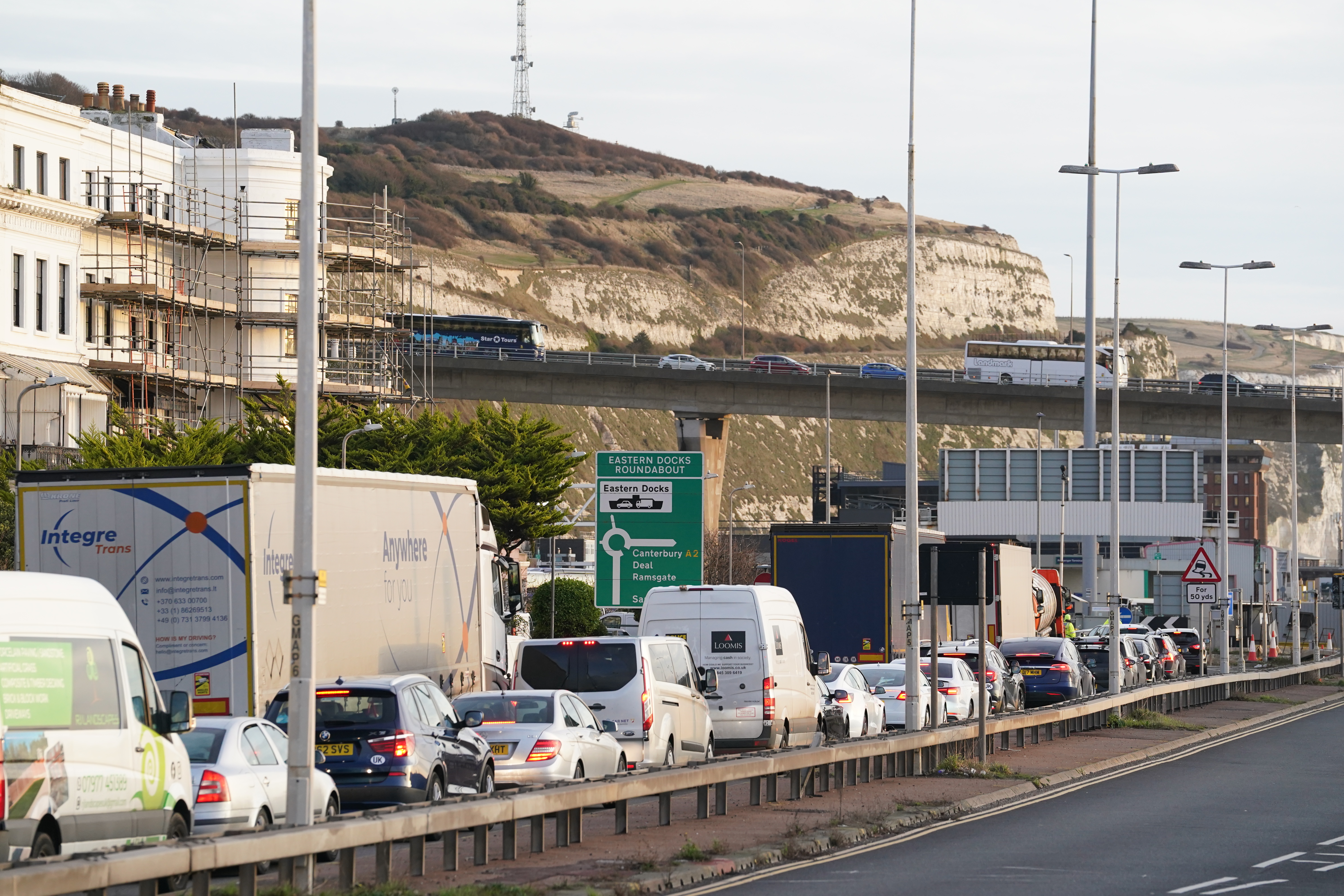 Three-hour delays at Dover as French border workers call in sick | ITV ...