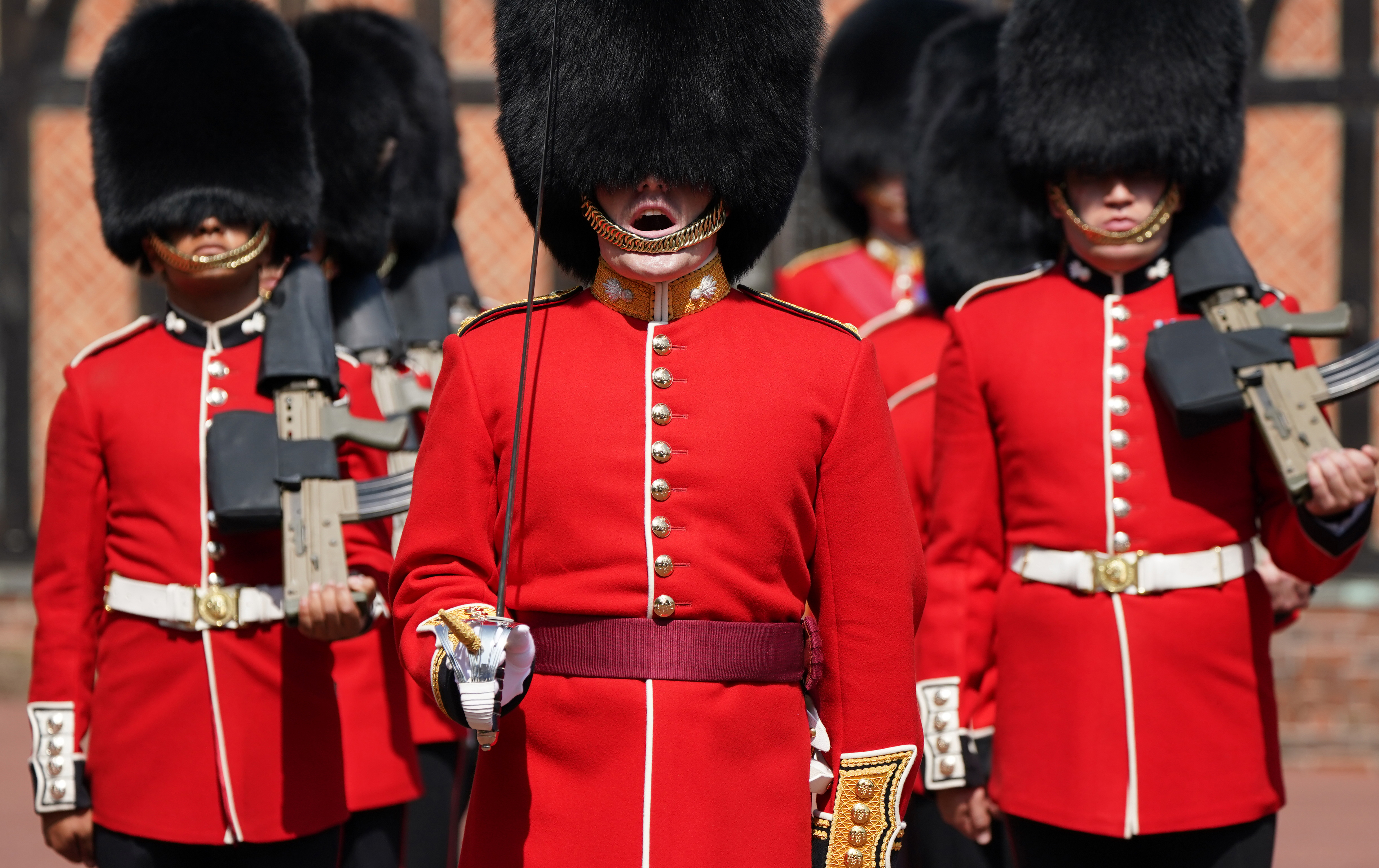 Changing of the Guard returns to Windsor Castle for first time since ...