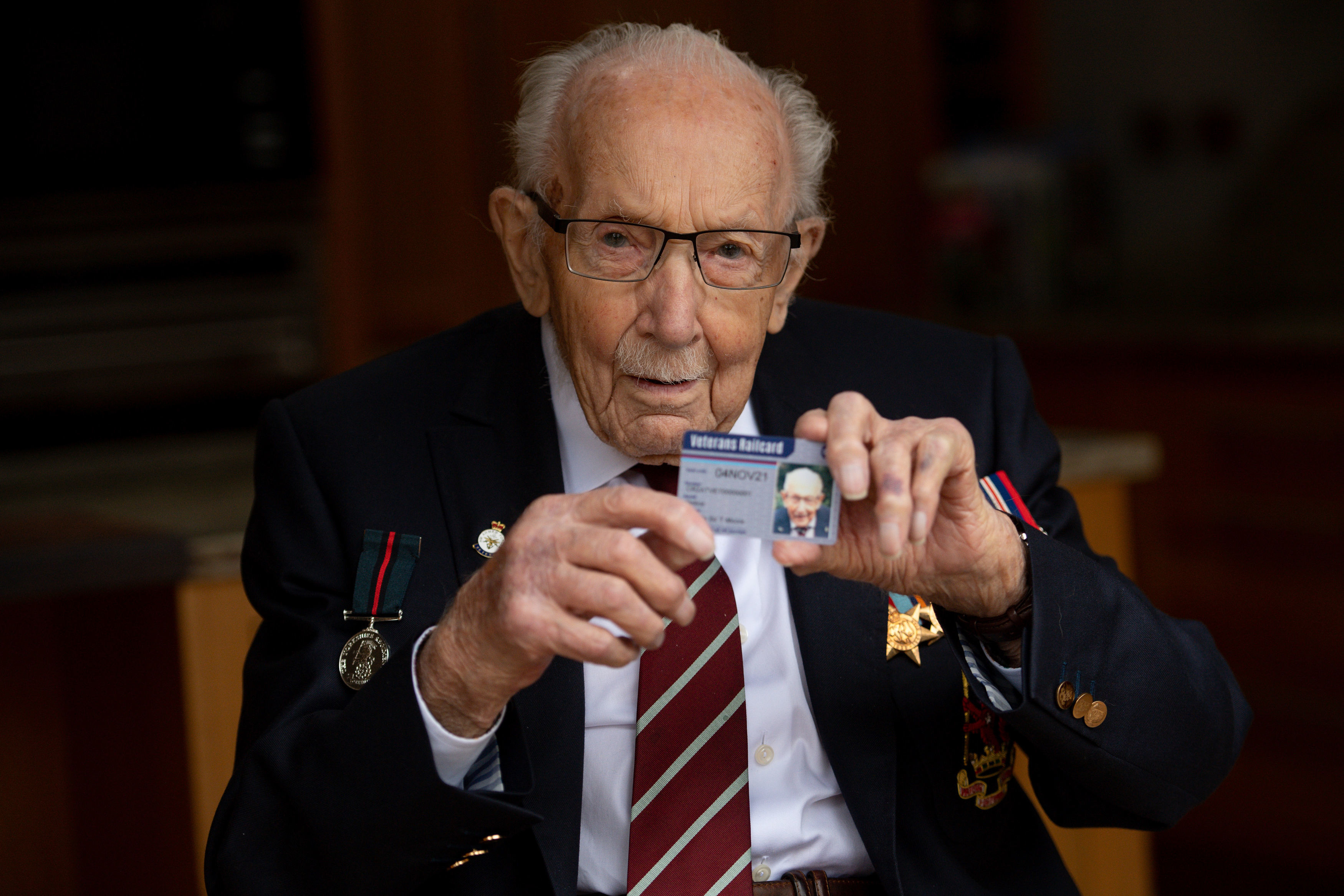 Captain Sir Tom Moore to feature in televised Festival of Remembrance ...