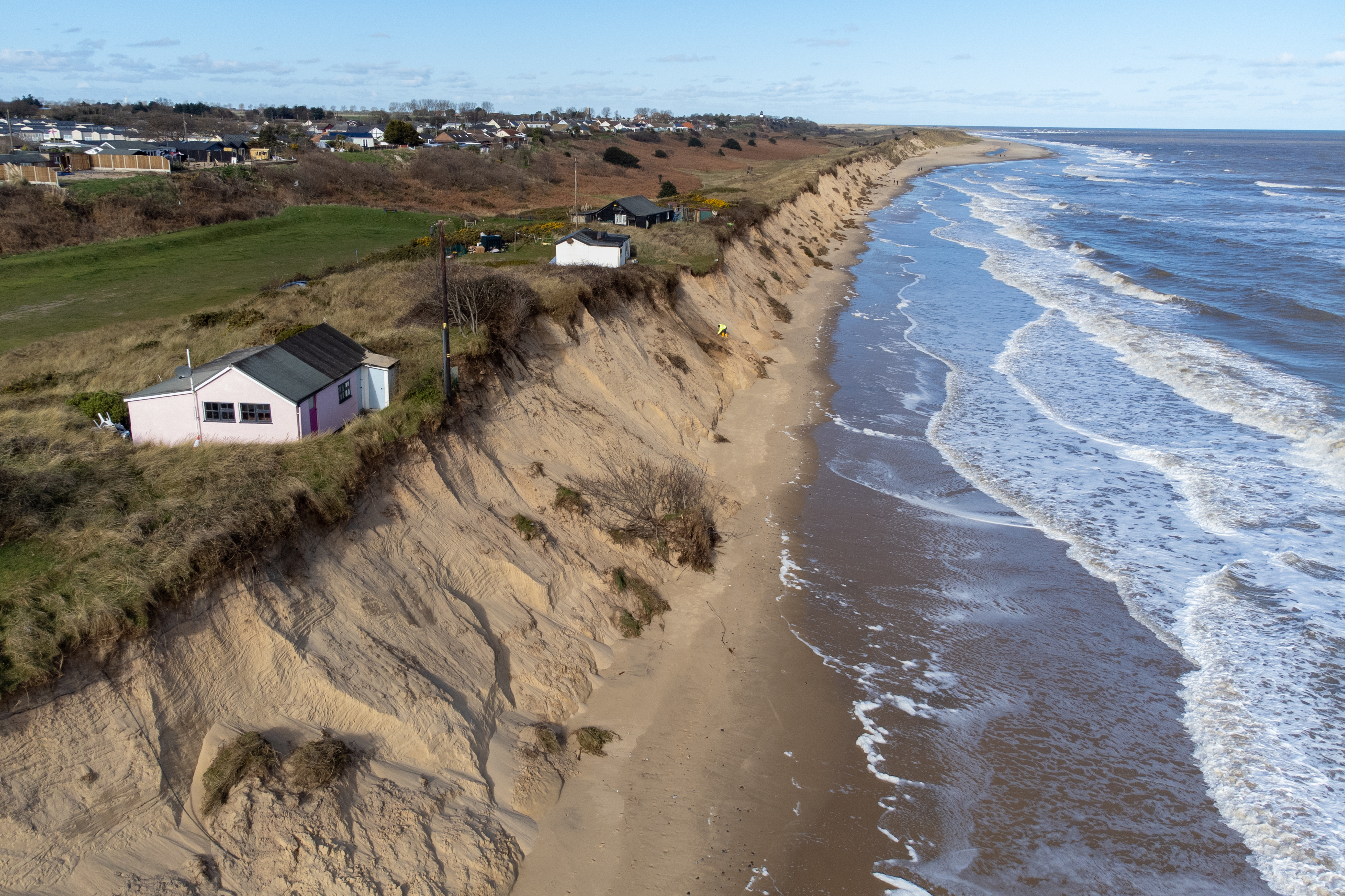 Norfolk's Hemsby Beach could could be closed for years as erosion eats ...