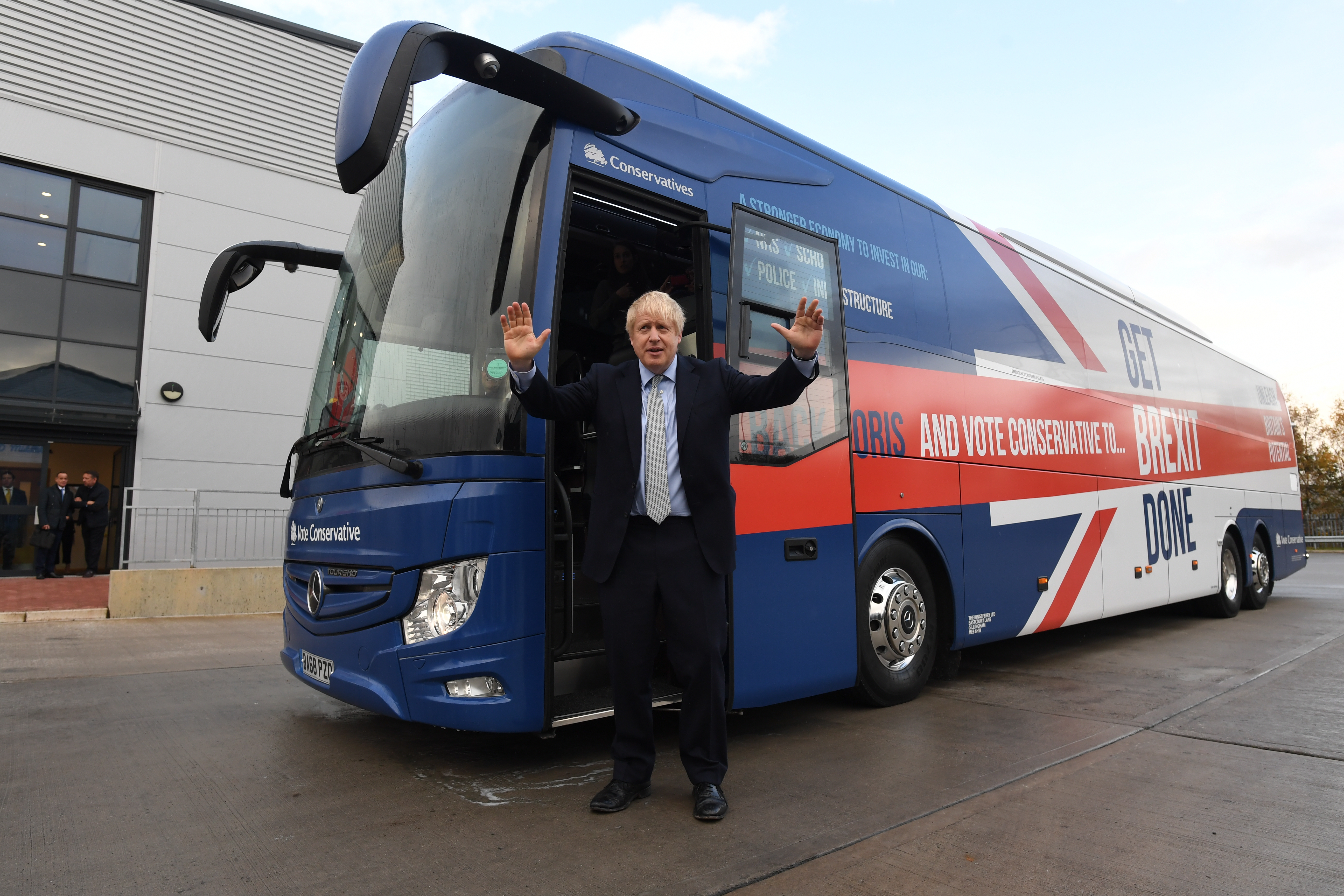 Boris Johnson unveils £3bn bus revolution in ‘act of levelling up ...