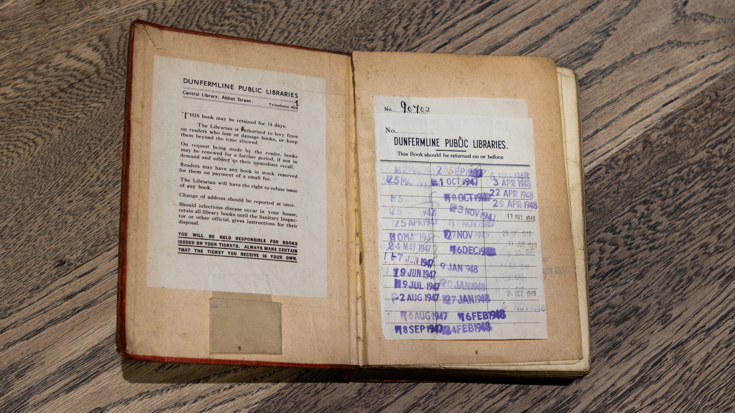 Check this out: Library book returned more than 70 years late | ITV News