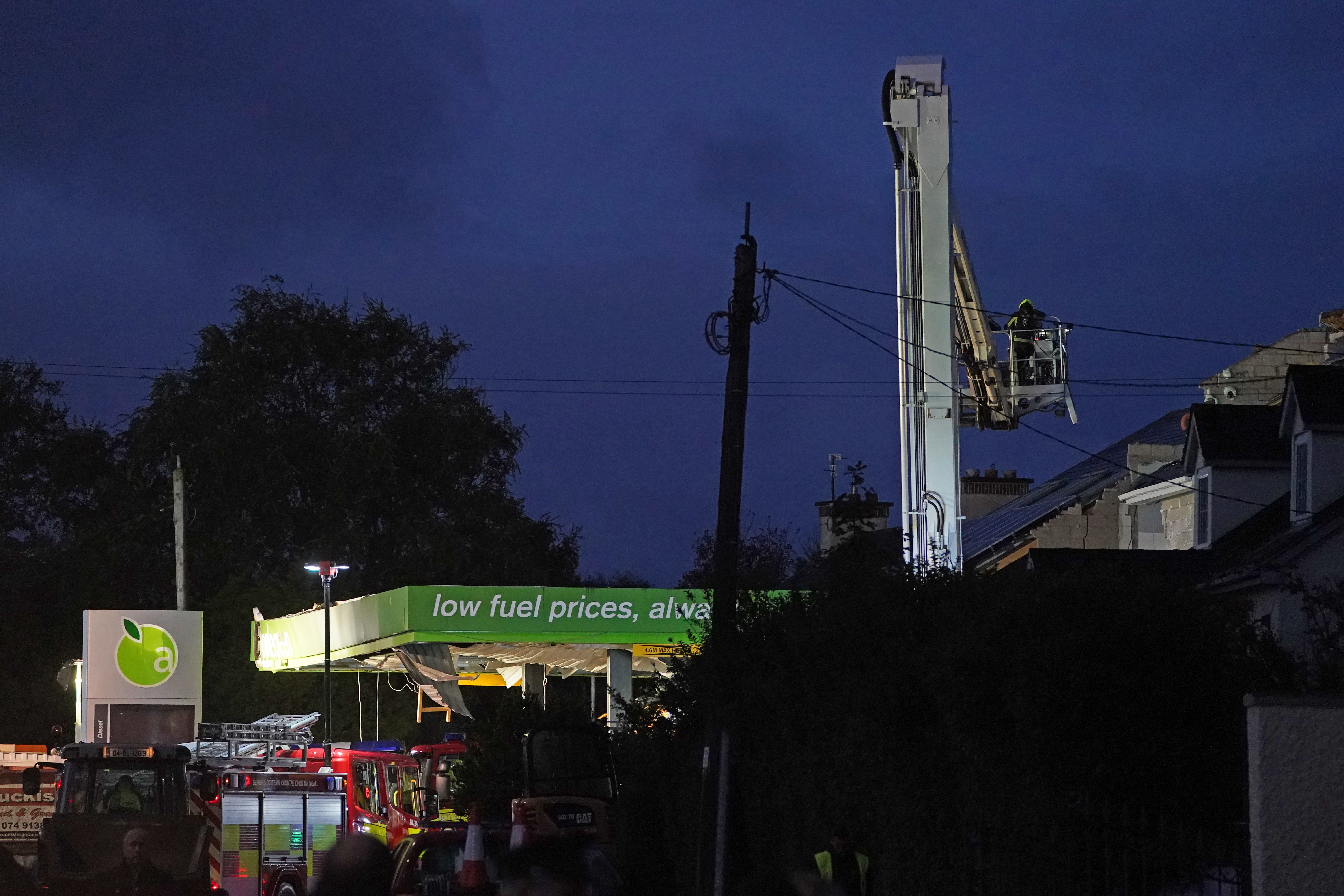 Search efforts continue at petrol station blast site as three deaths ...