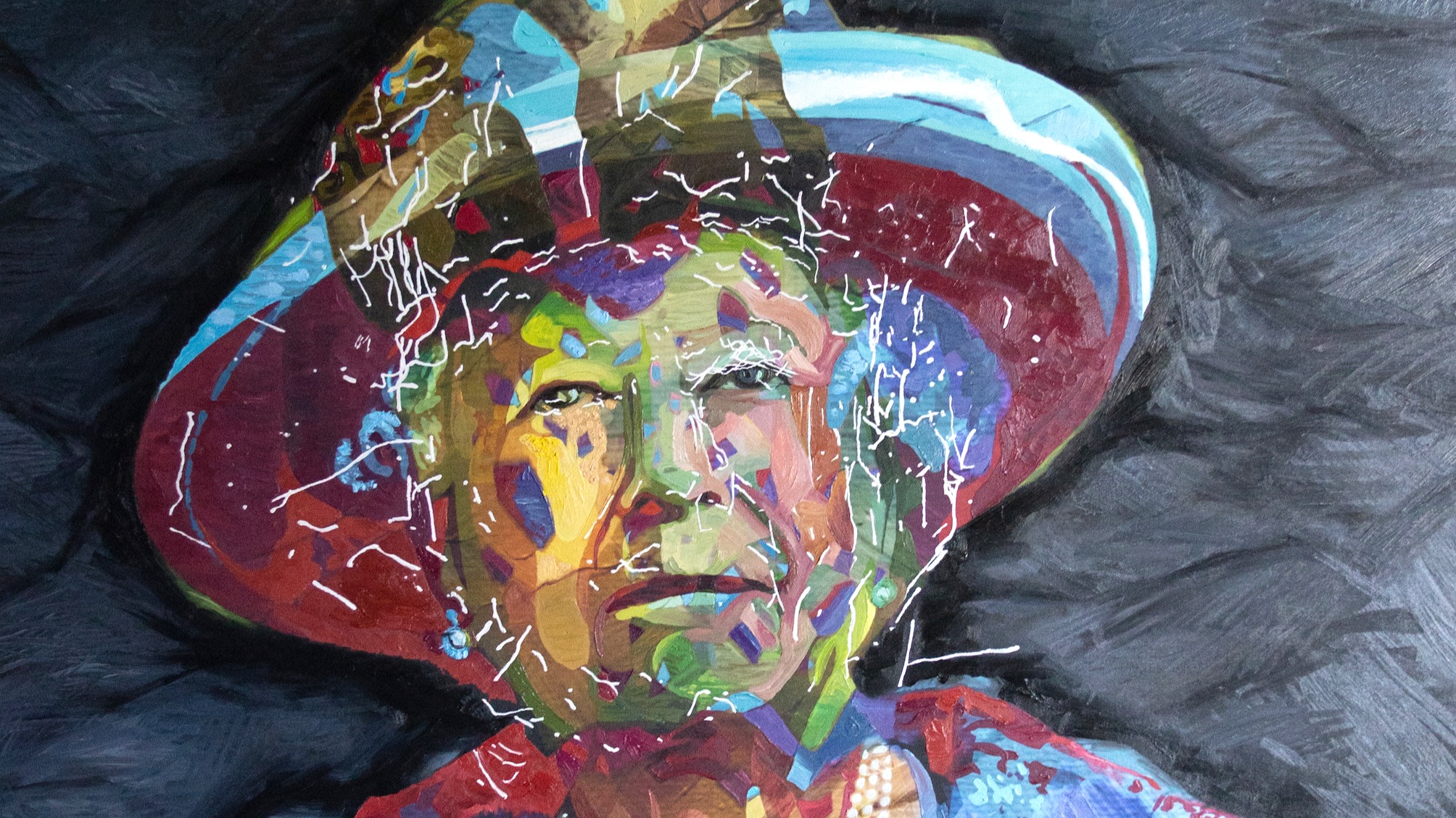 Portrait of the Queen painted by AI robot artist is unveiled | ITV News