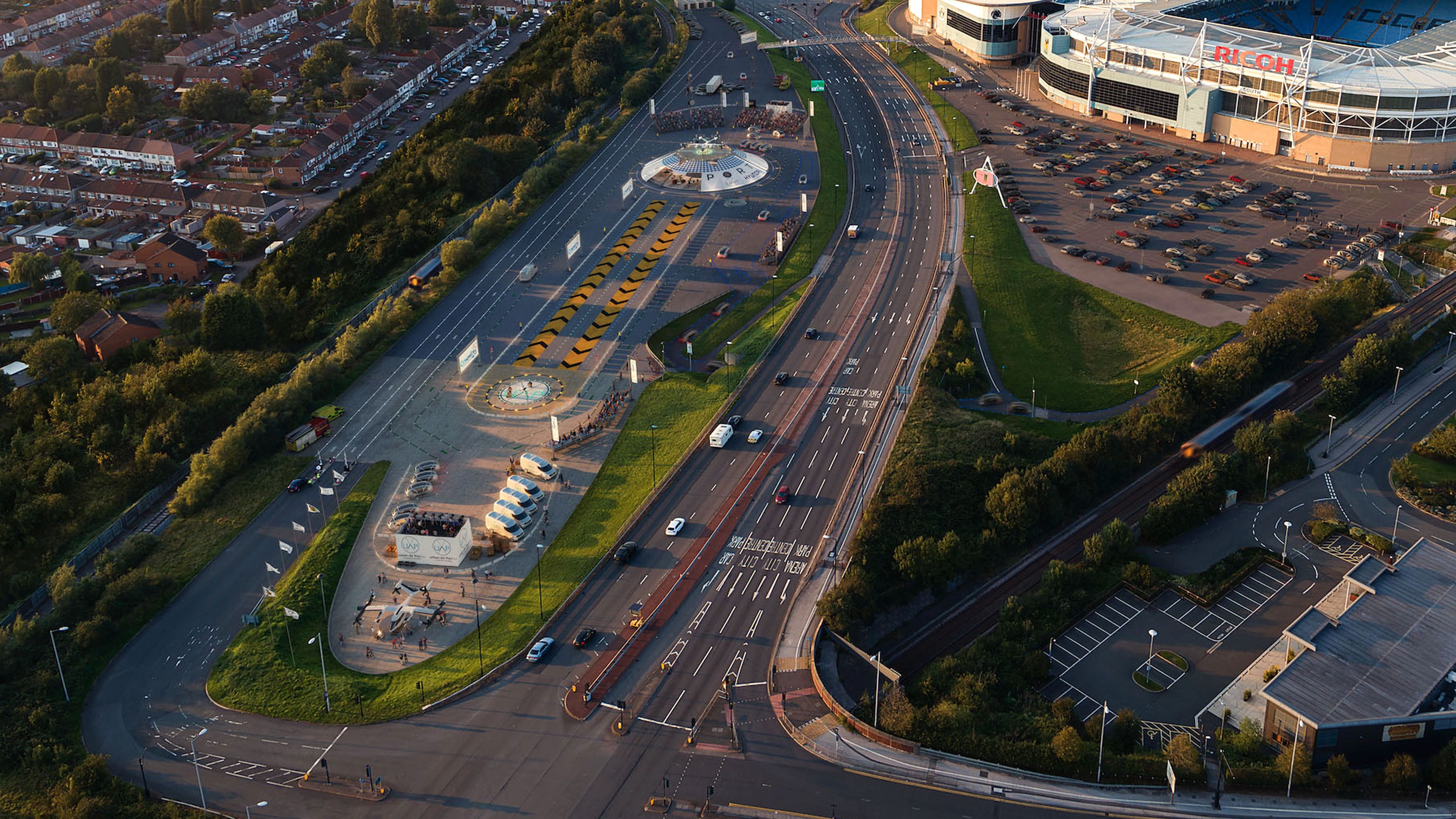 Demonstrations begin at Coventry flying taxi hub which bosses say marks ...