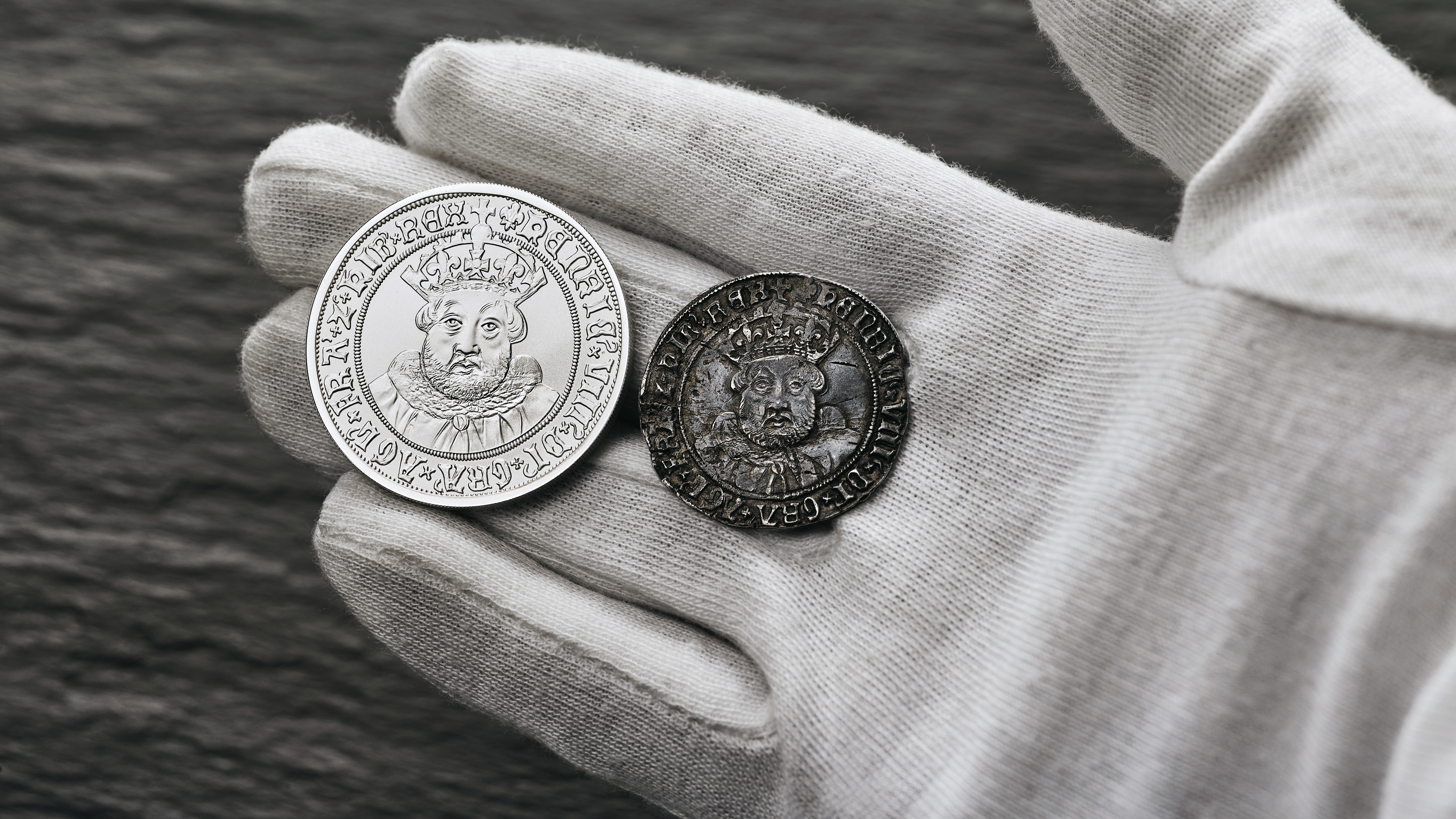 Remastered portrait of Henry VIII on Royal Mint coins | ITV News