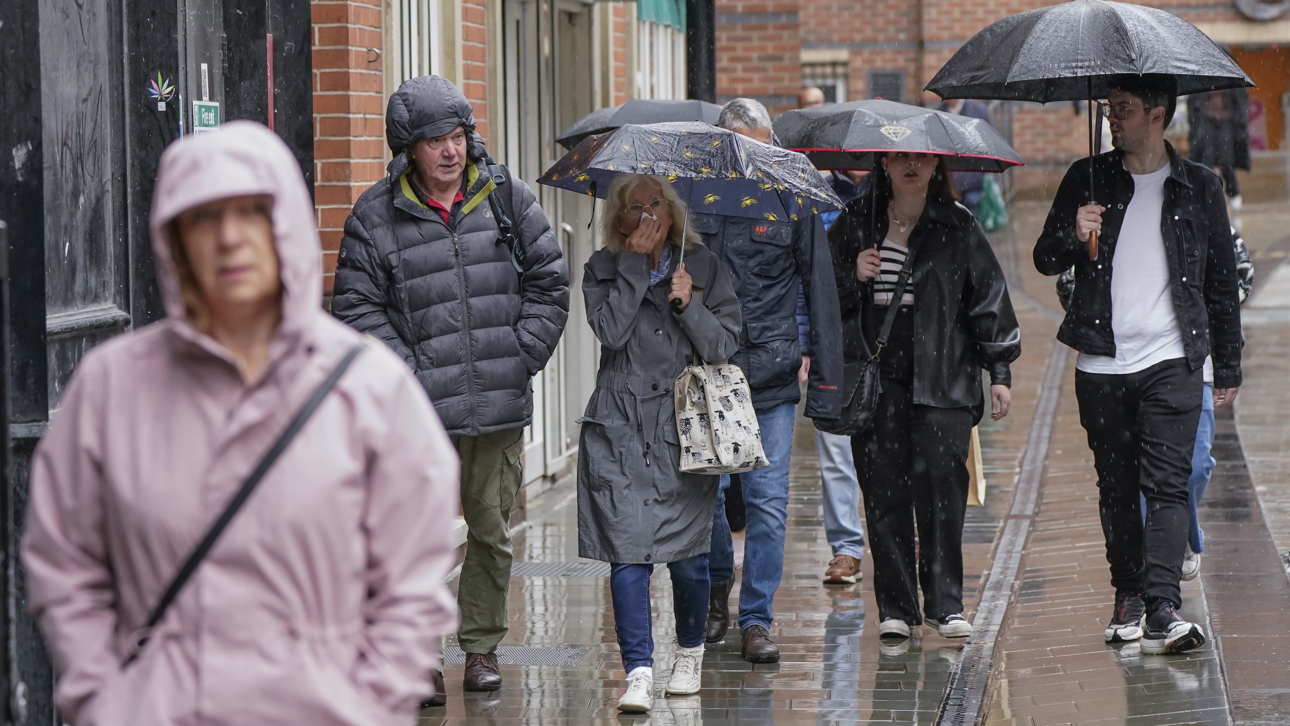 British summer gets off to a cold and wet start with thundery showers ...