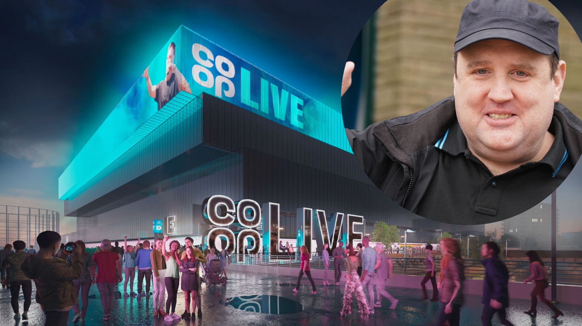 Peter Kay announced as first ever act to perform at Manchester's Co-op ...