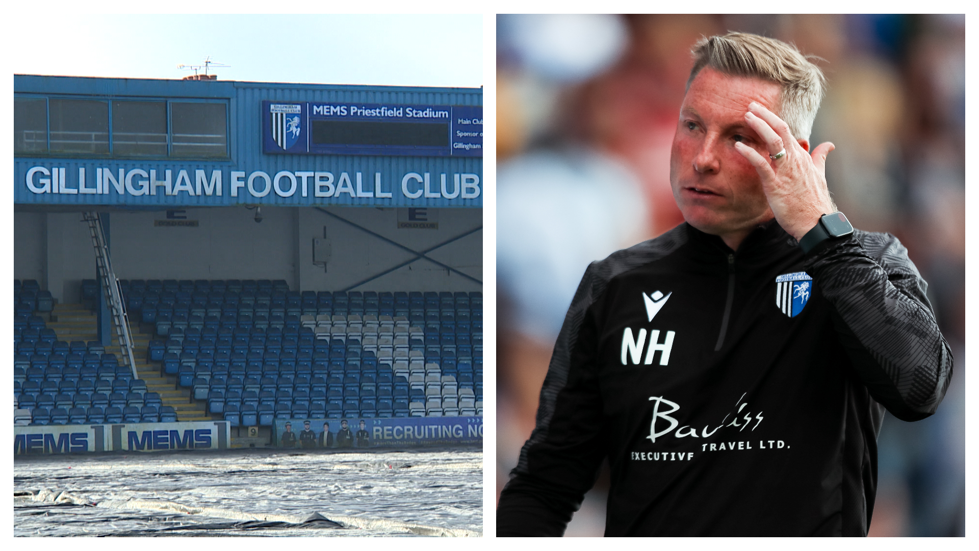 Gillingham players 'grieving' for Neil Harris after boss's sacking ...