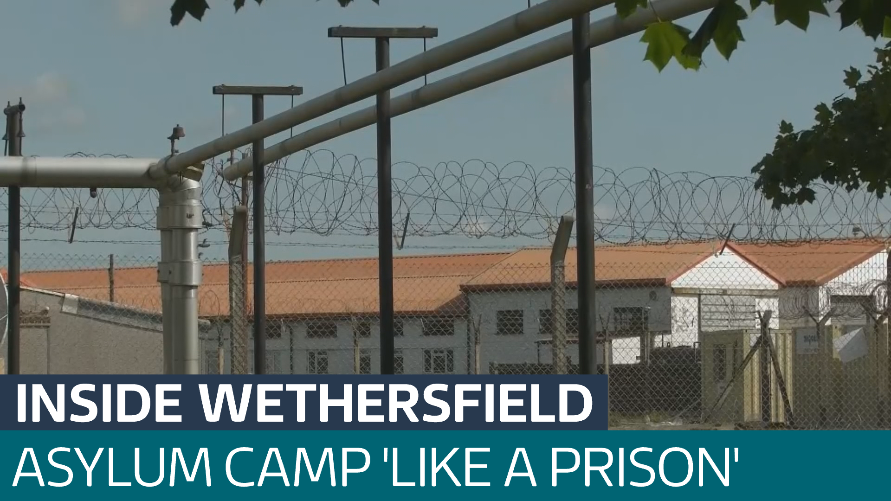 Inside RAF Wethersfield - the controversial asylum camp inmates say is ...