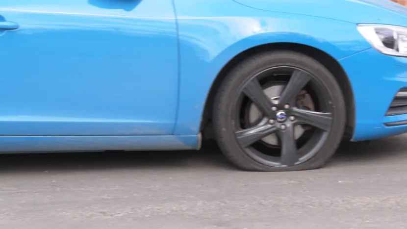 Man charged after car tyres slashed | ITV News Anglia