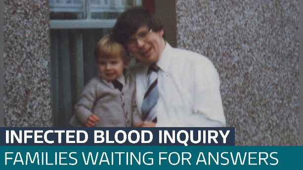 John Strachan died in 1987 after being given HIV contaminated blood ...