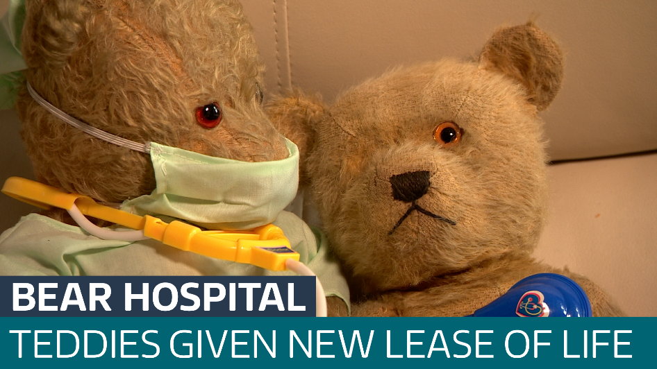 Meet the Jersey woman running a teddy bear hospital - Latest From ITV News