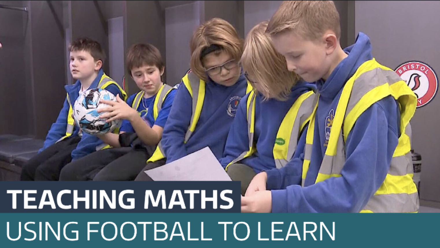 Teaching children maths skills using football - Latest From ITV News