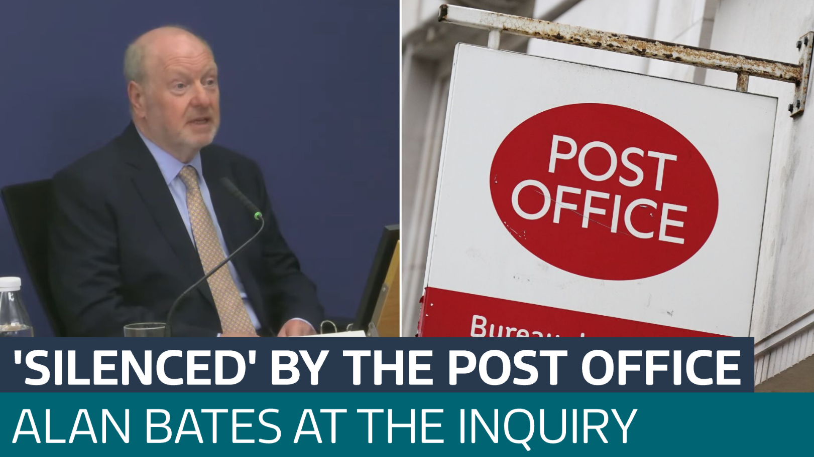 Alan Bates accuses Post Office of trying to 'discredit' him, in damming ...