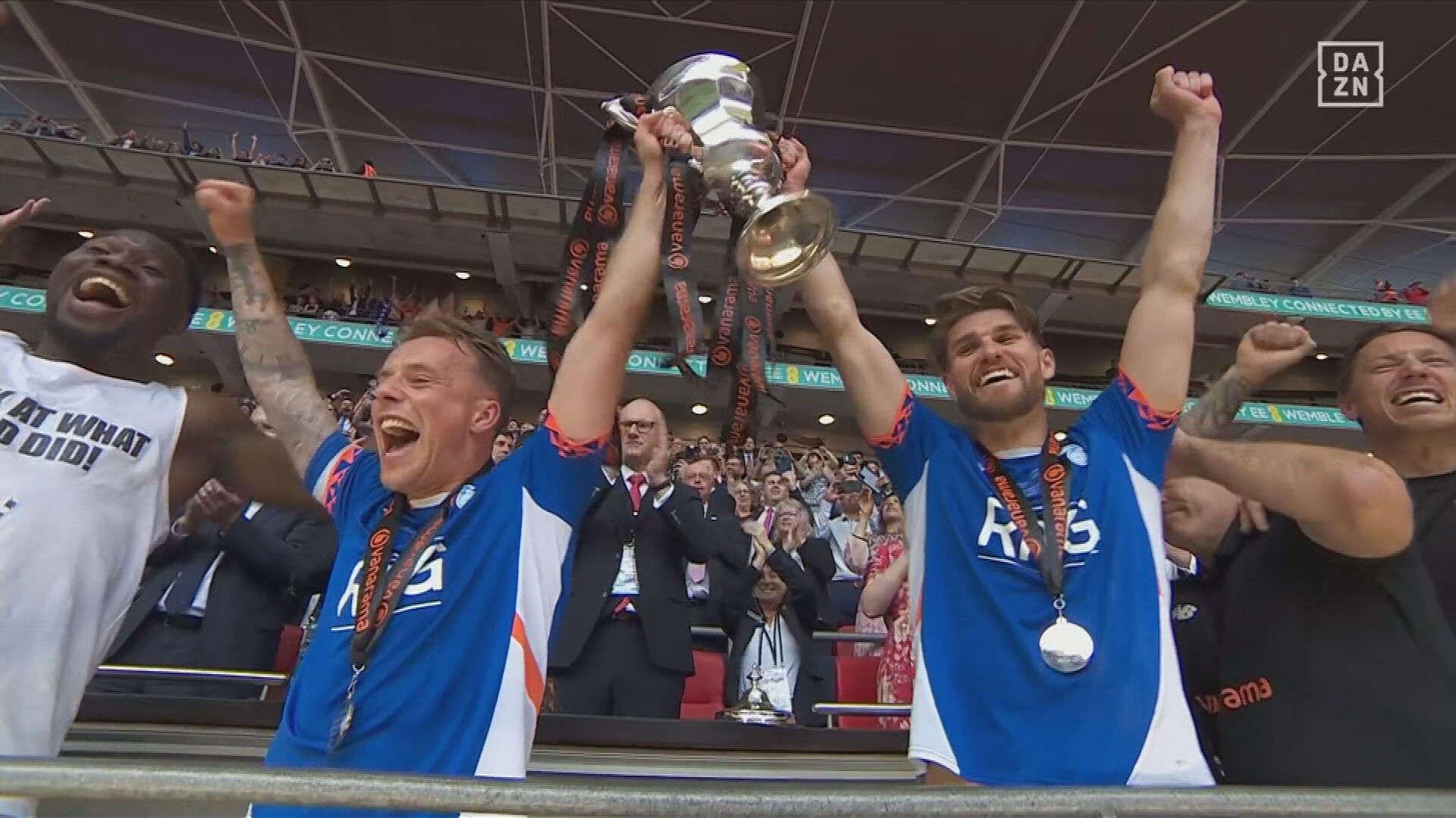 Oldham Athletic battle from behind to return to Football League in ...