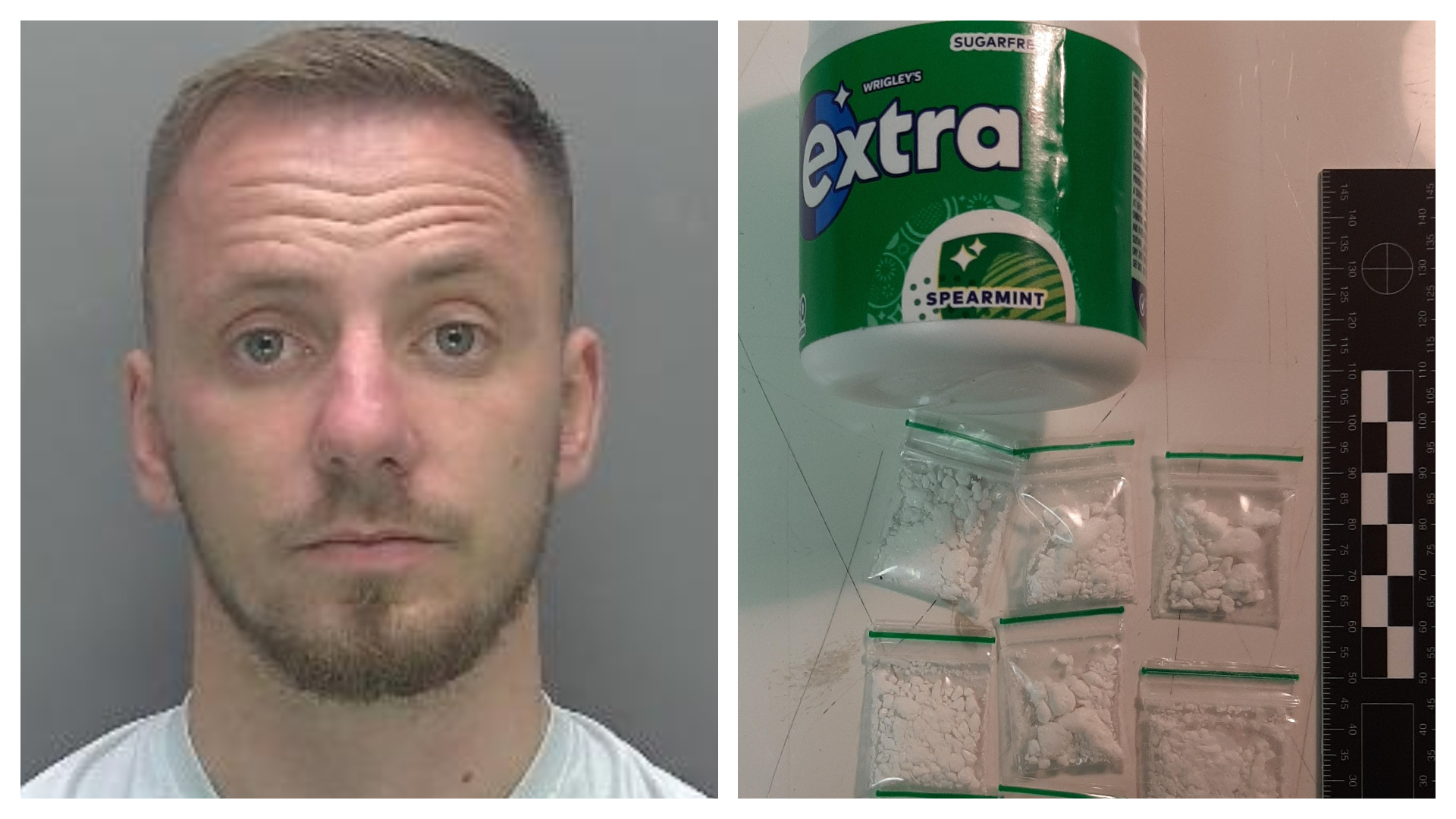 Jail for Cambridge cocaine dealer who hid his stash in a chewing gum ...