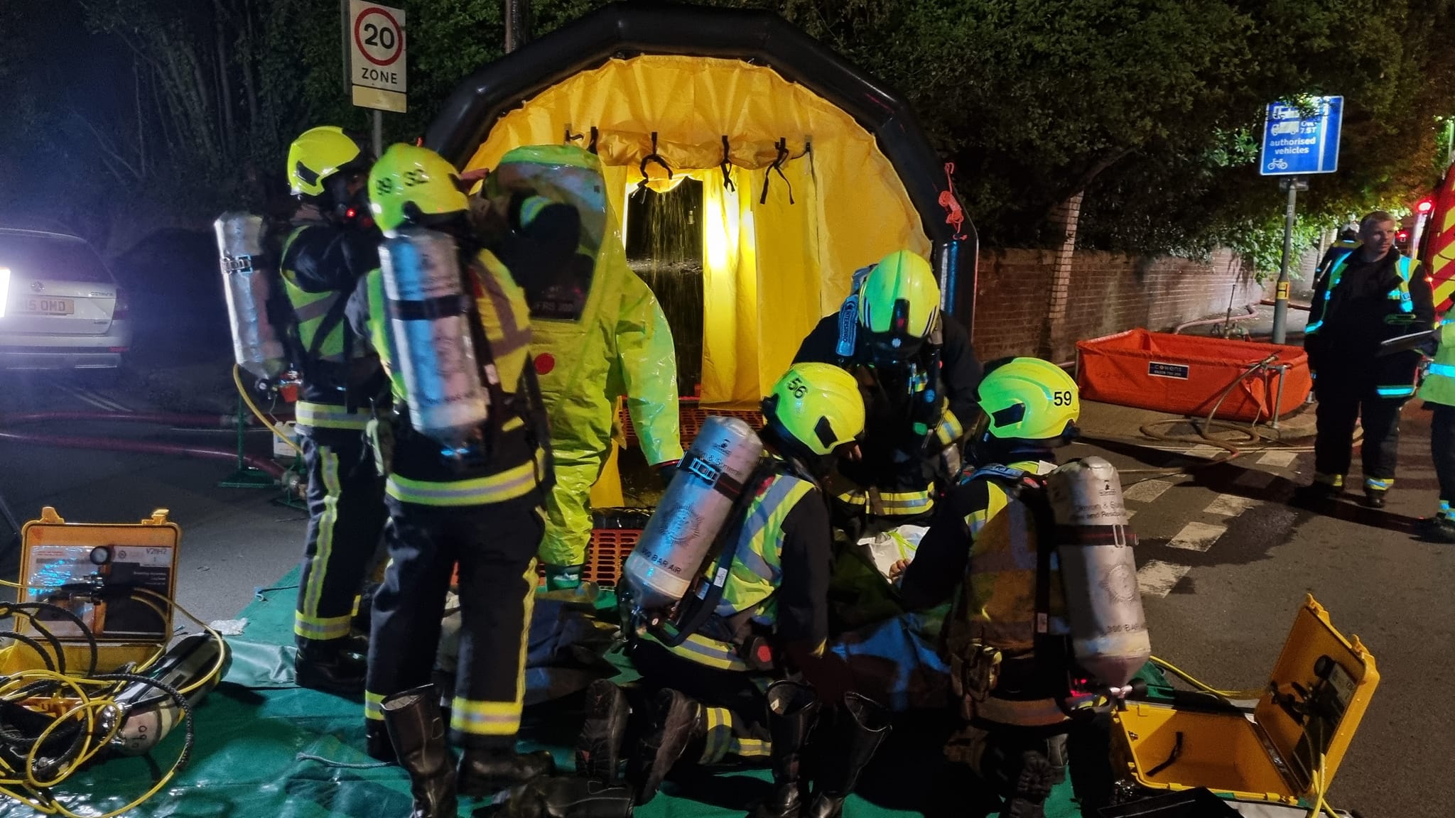 Toxic chemical spill at Exeter laboratory sparks emergency response ...