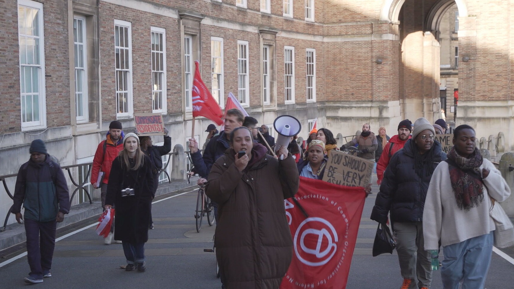 Barton House: Angry residents stage protest over return to tower block ...