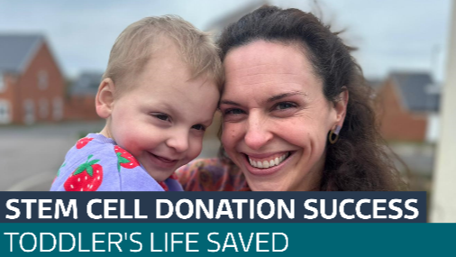 Toddler's life saved by stem cells donated from umbilical cord - Latest ...