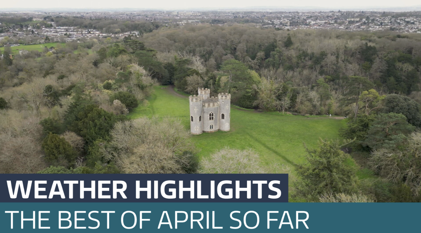 April weather highlights - Latest From ITV News